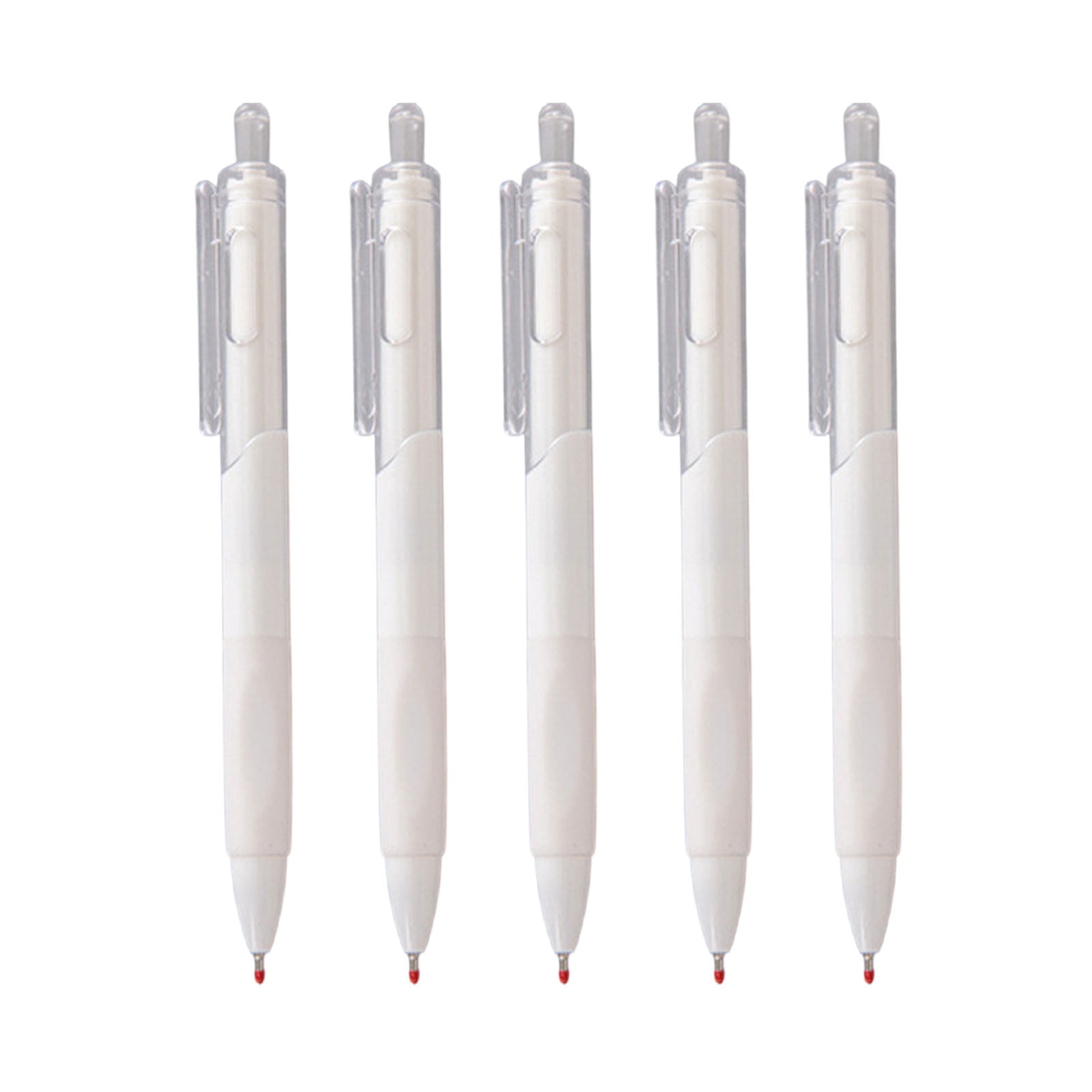 Nrmrqz Gel Pens 5 Pack | 0.5mm Fine Point Black Inks | Smoothness ...