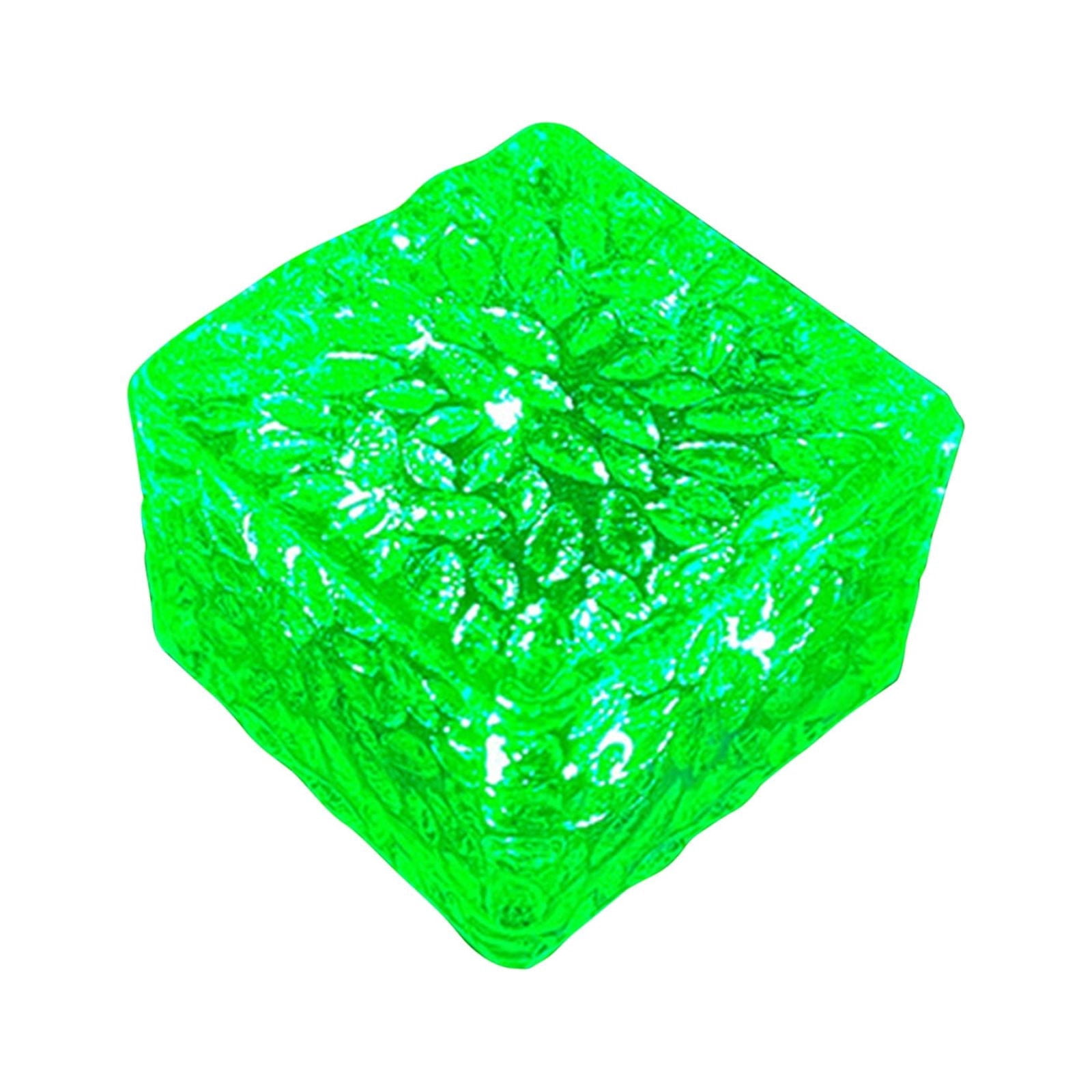 Nrmrqz Glass Decoration Solar LED Paver Light – Waterproof In-Ground ...