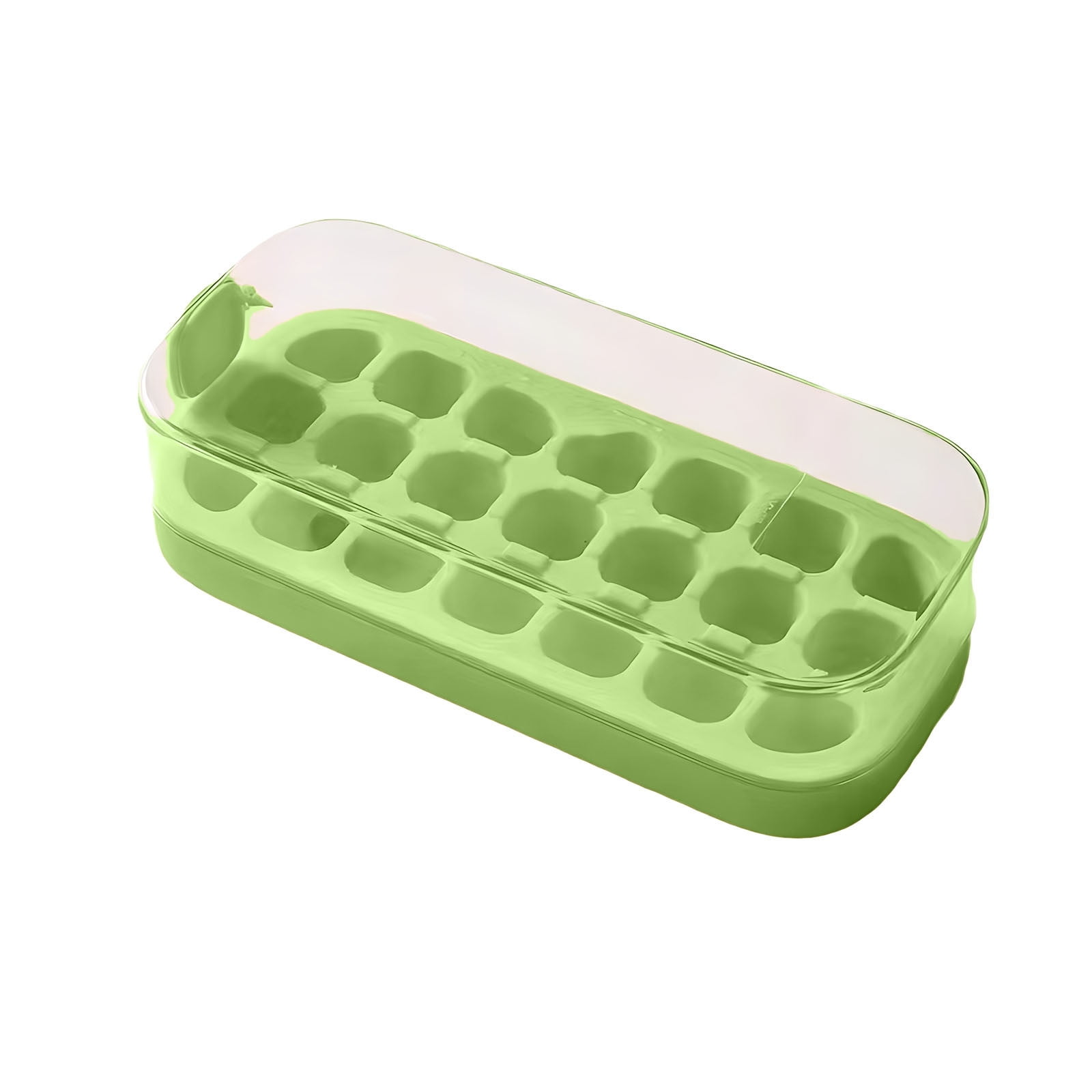 Nrmrqz Ice Lattice Silicone Ice Cubes Tray with Push-Button Release 24 ...