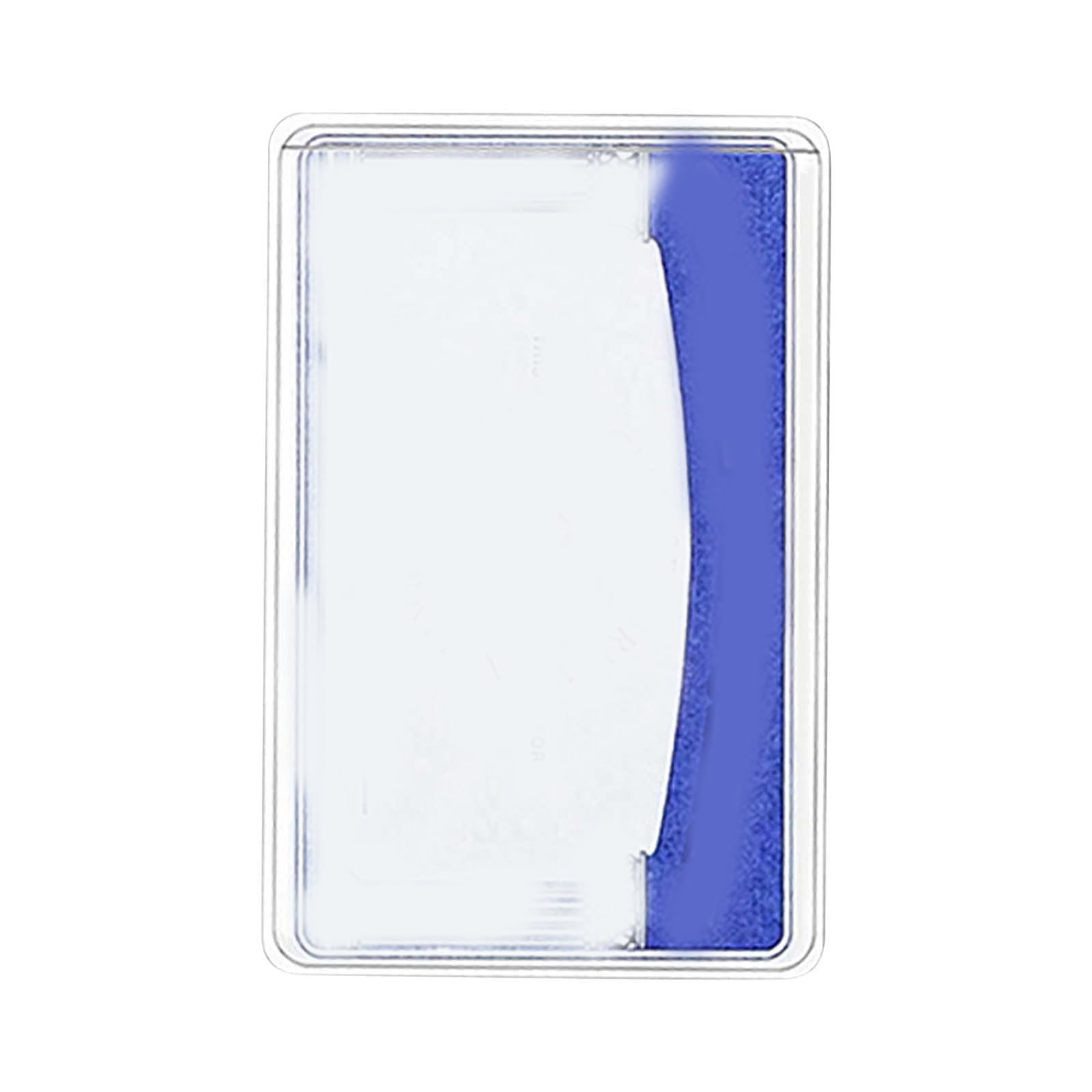 Nrmrqz Id Cards Holder PVC Transparent ID Card Holders Waterproof ...