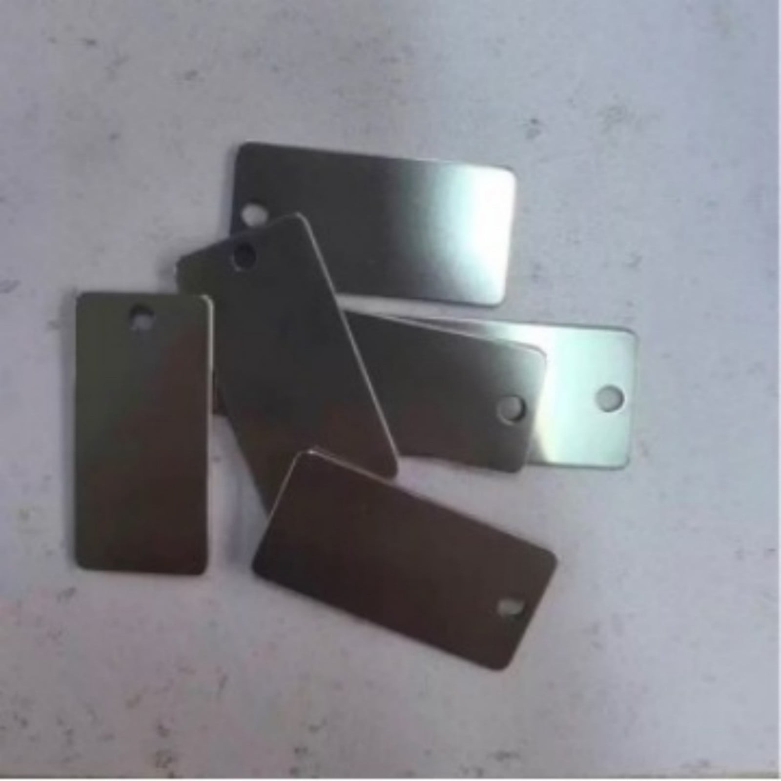 Nrmrqz Indoor Pot Stainless Steel DIY Plants Labels – -Cut Metal Garden ...