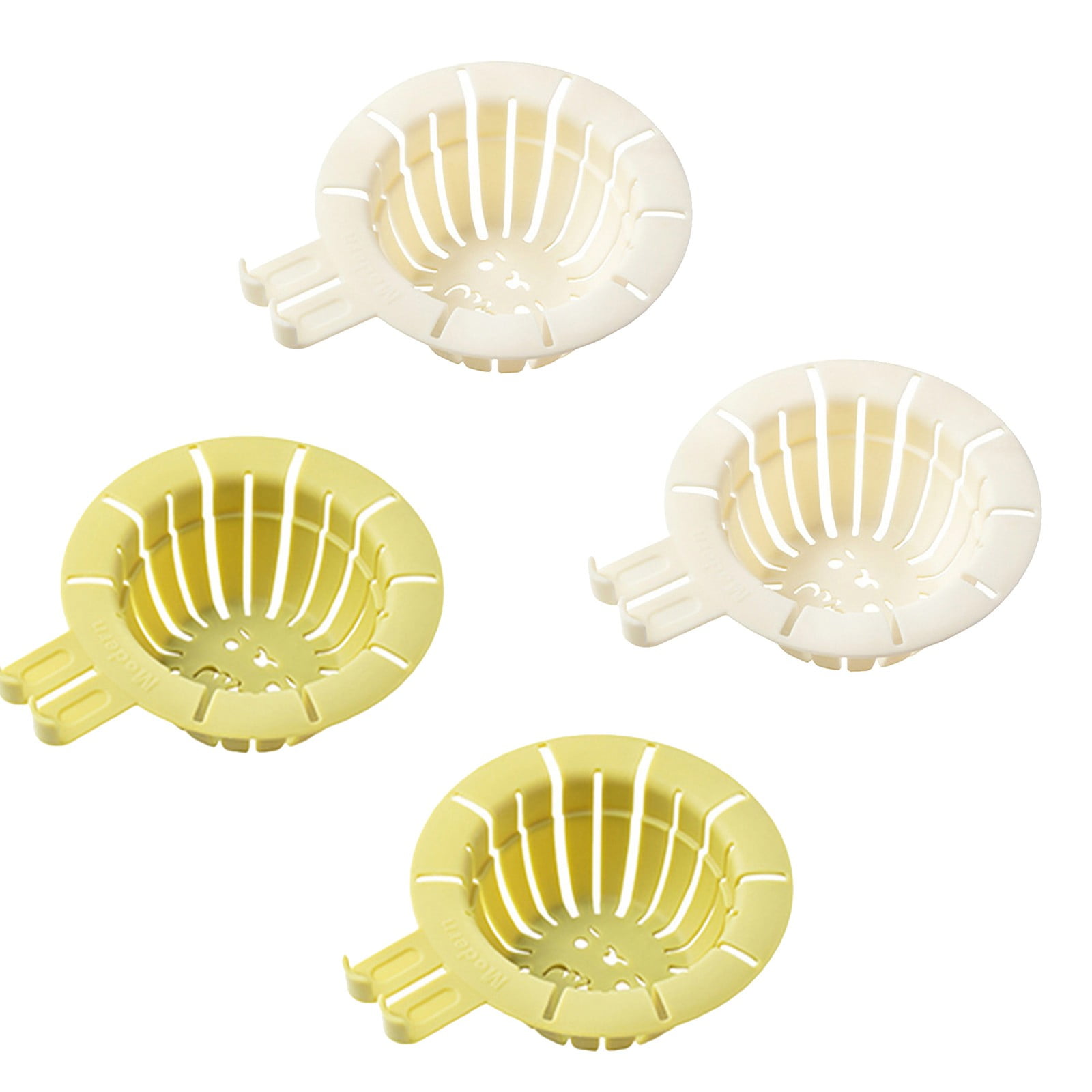 Nrmrqz Kitchen Sink Food Scrap Catcher 2-Pack Green/White Waste ...