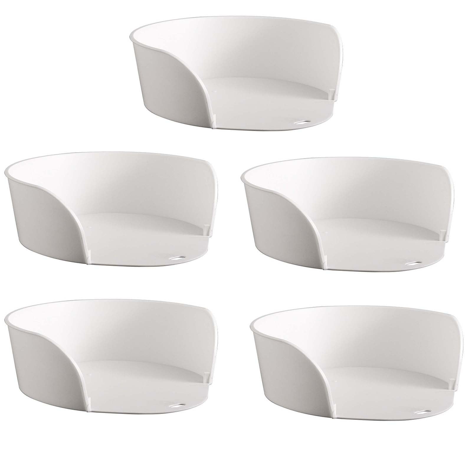 Nrmrqz Kitchen Tools 4-Sections Meal Prep Tray - Bento-Style Dishes ...