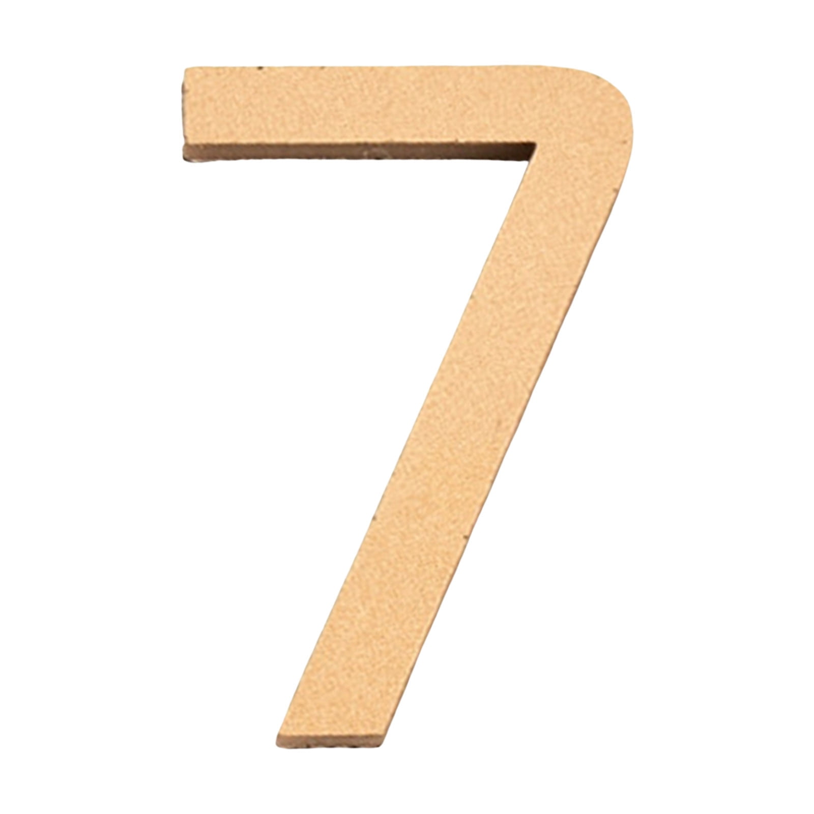 Nrmrqz Mailbox Numbers 7cm 3D Acrylic Gold Number Sheets - Rust-Proof ...