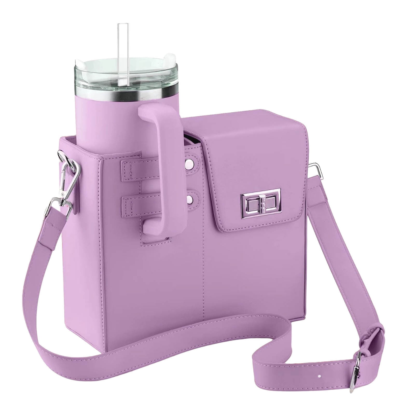 Nrmrqz Outdoor Portable Crossbody Water Bottle Bag: Insulated Storage ...