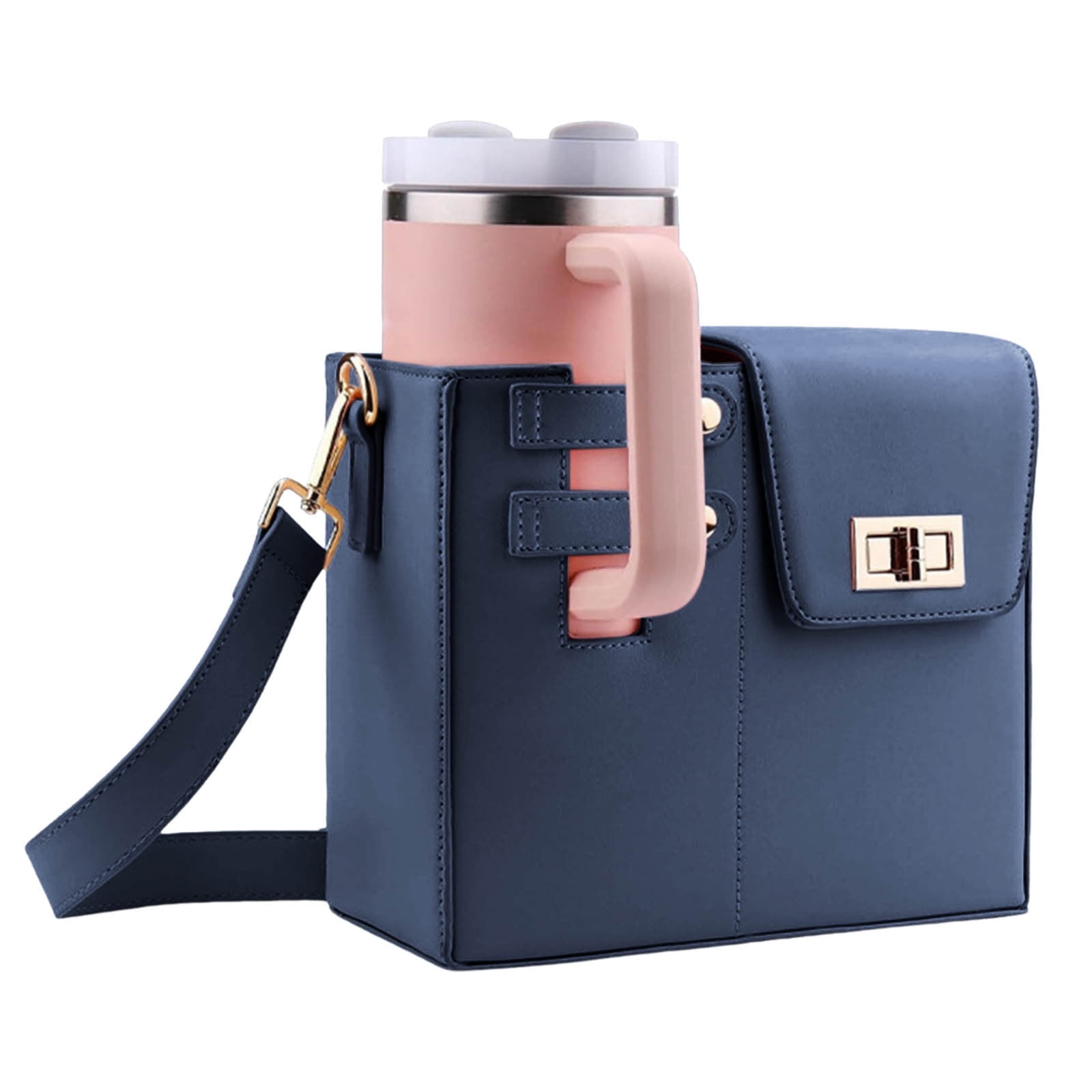 Nrmrqz Outdoor Portable Crossbody Water Bottle Bag: Insulated Storage ...