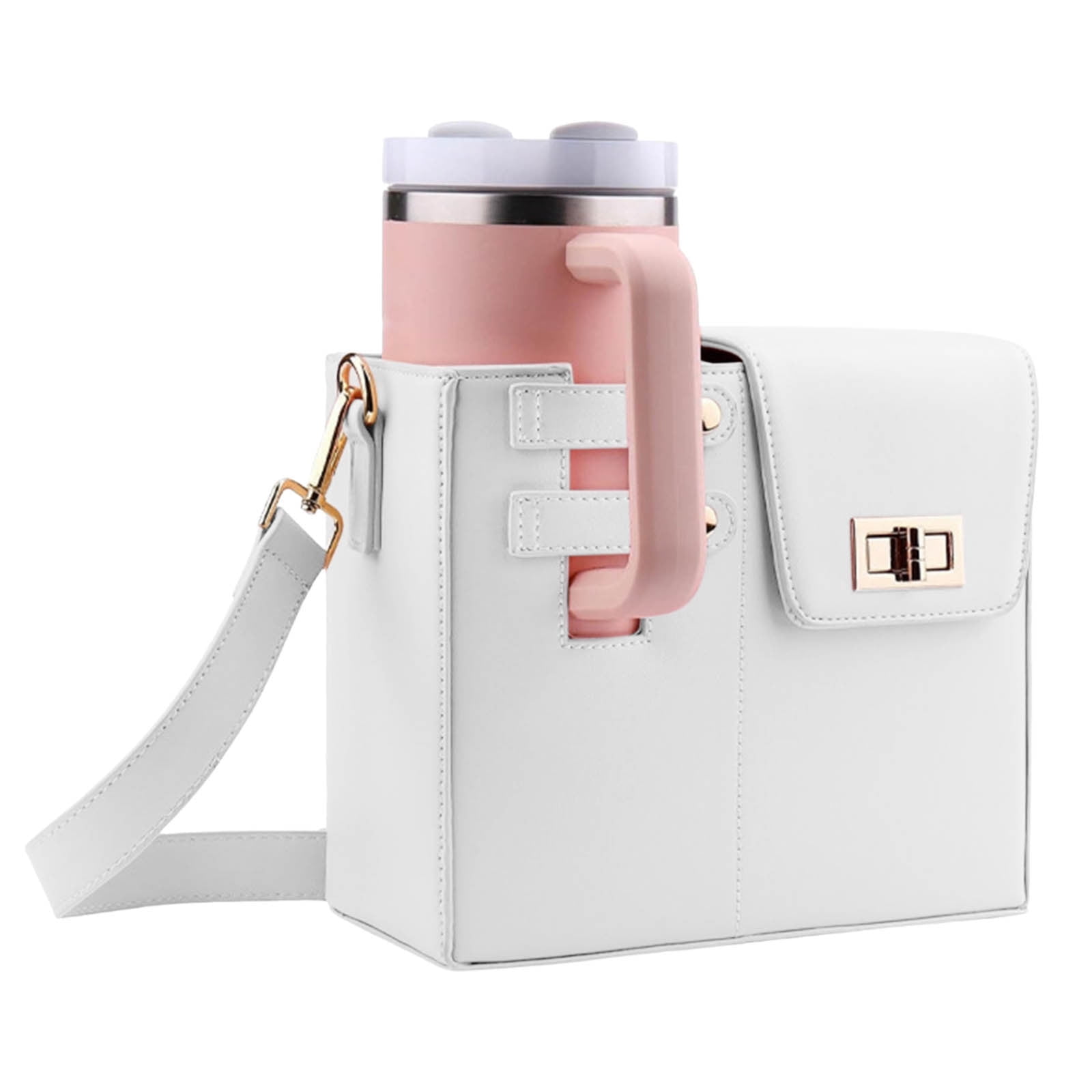 Nrmrqz Outdoor Portable Crossbody Water Bottle Bag: Insulated Storage ...