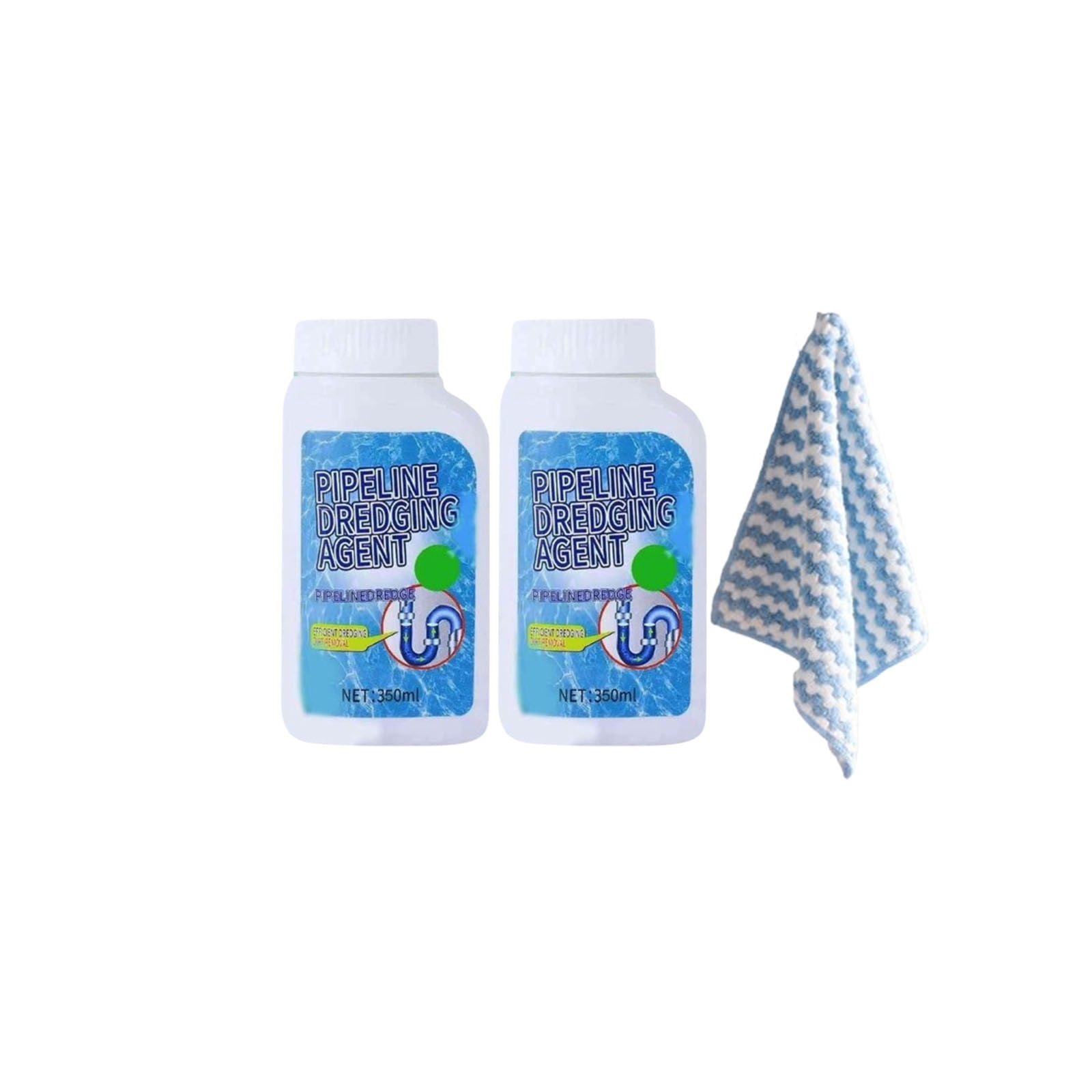 Nrmrqz Powerful Drain Cleaner & Unclogging Agent(2pcs) - 320ml Fast ...