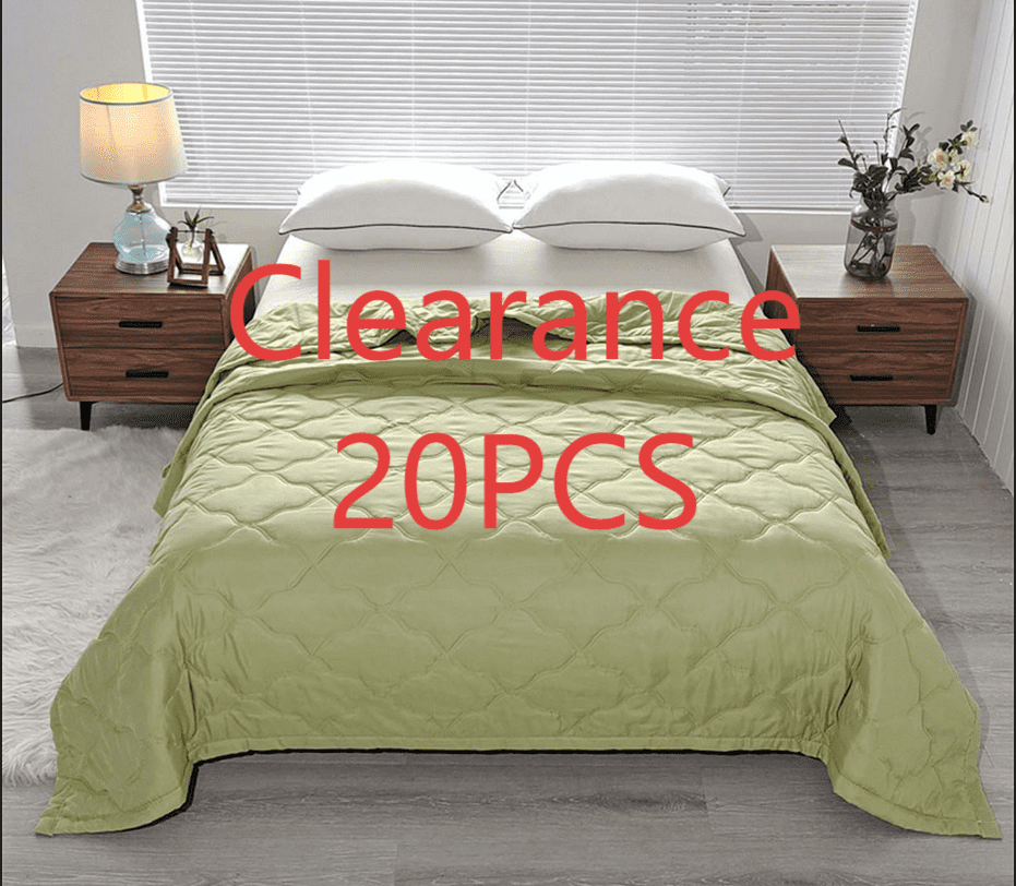 Nrmrqz 20PCS Quilts Queen Size Soft Bed Summer Quilt Lightweight ...