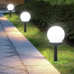 Round Solar Lights