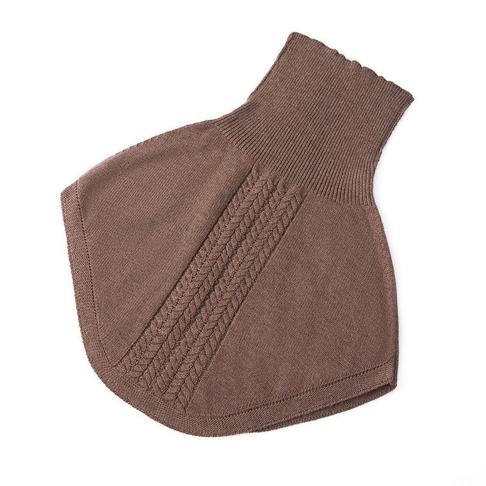 Nrmrqz Soft Winter Turtleneck Dickey - Detachable High Neck Fake Collar ...