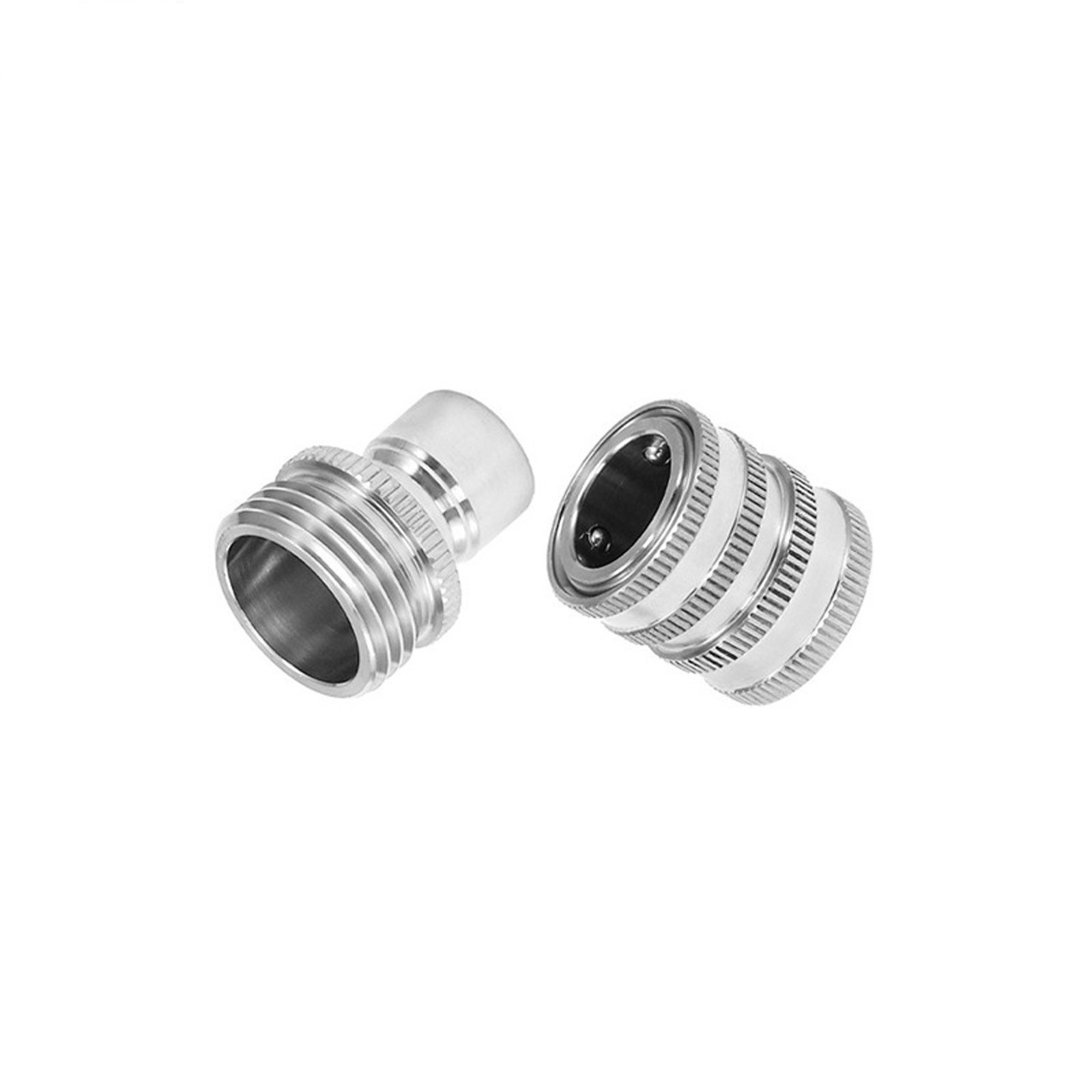 Nrmrqz Stainless Steel Garden Hose Quick Connect Fitting Set - 3/4 Inch ...