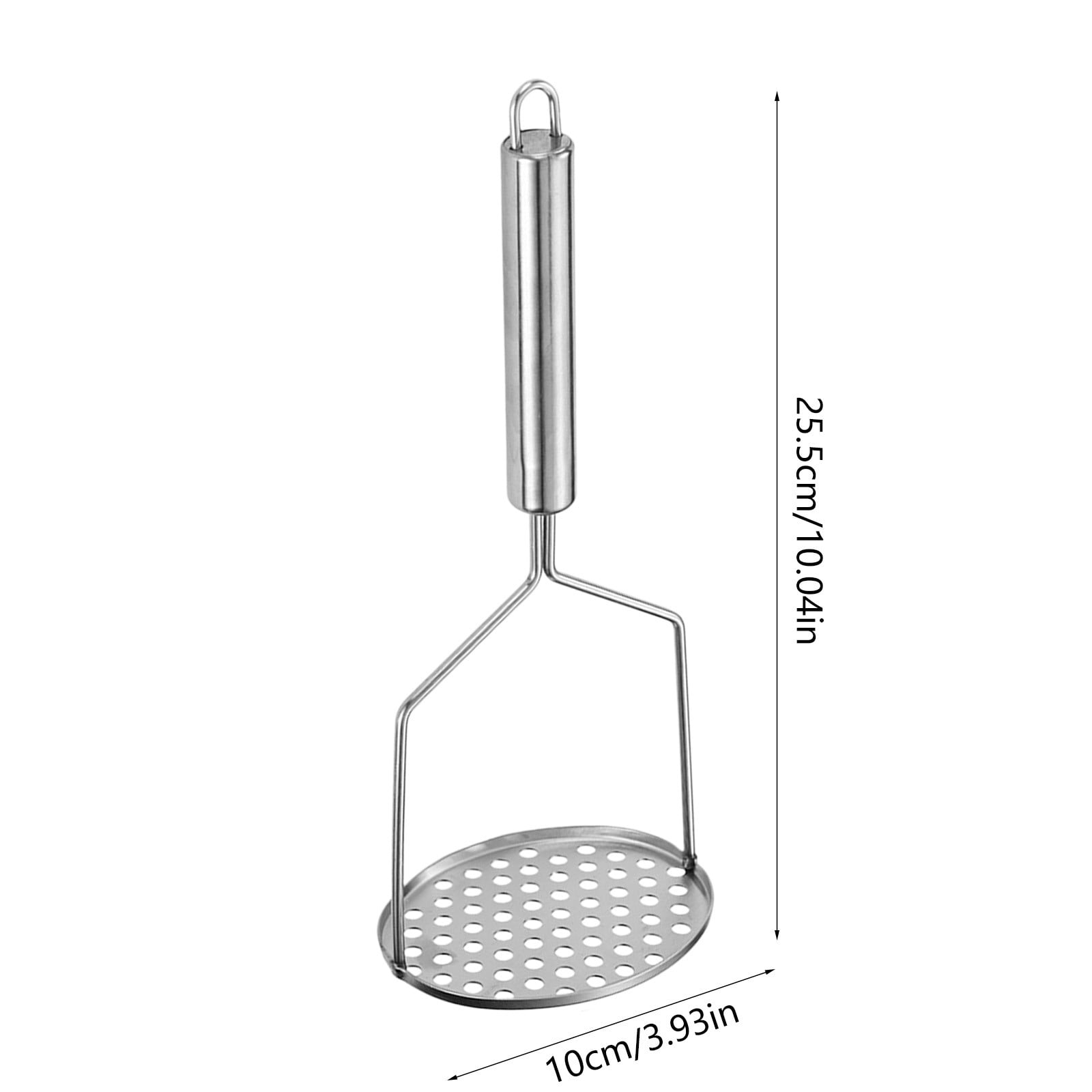 Nrmrqz Stainless Steel Potato Masher | Heavy Duty Manual Press with ...