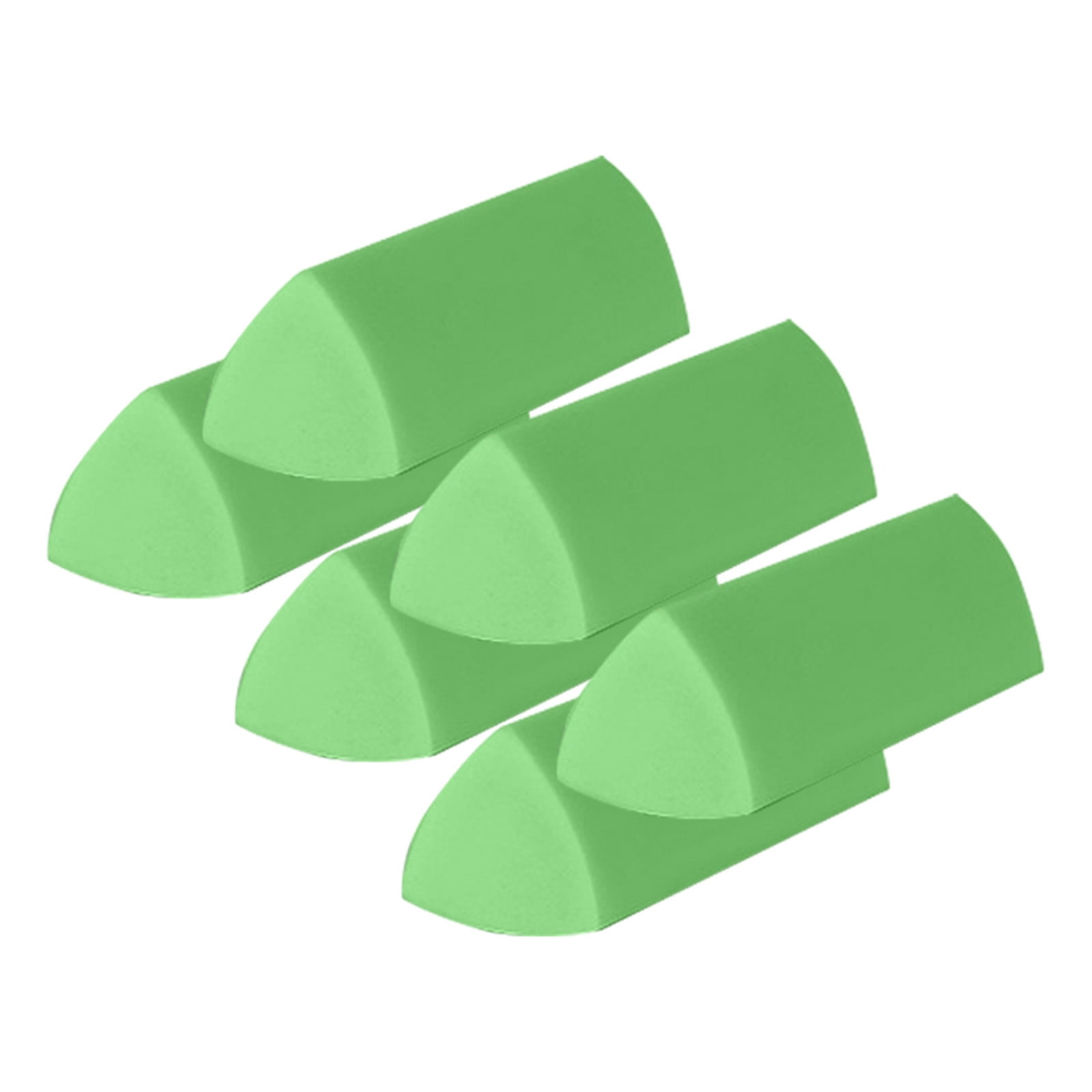 Nrmrqz Triangles Erasers 6 Pack | Dust-Free Rubber Pencil Eraser ...