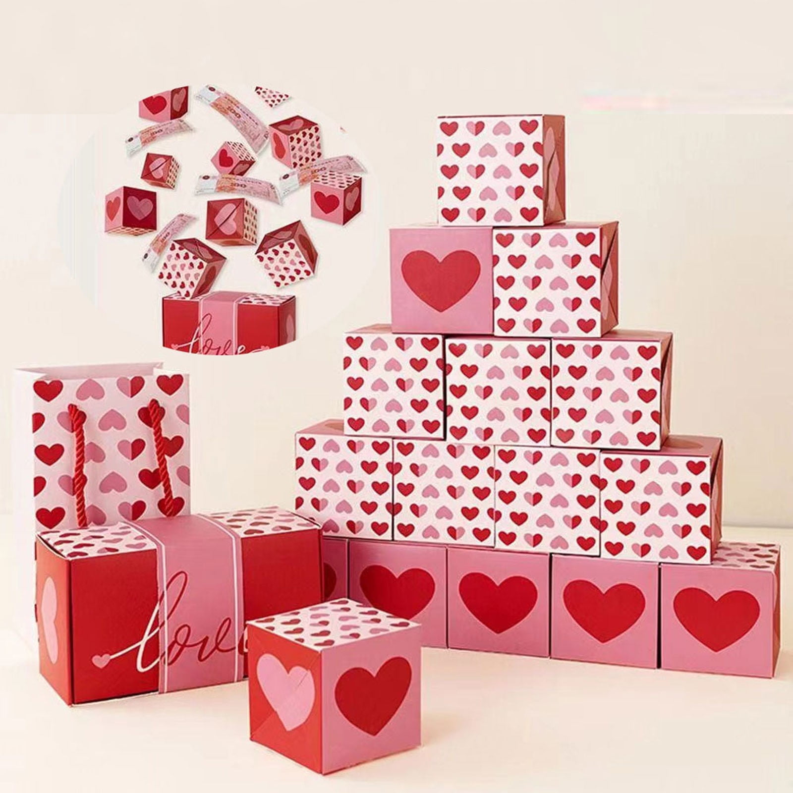 Nrmrqz Valentine's Day Surprise Pop-Up Gift Box - Romantic Interactive ...