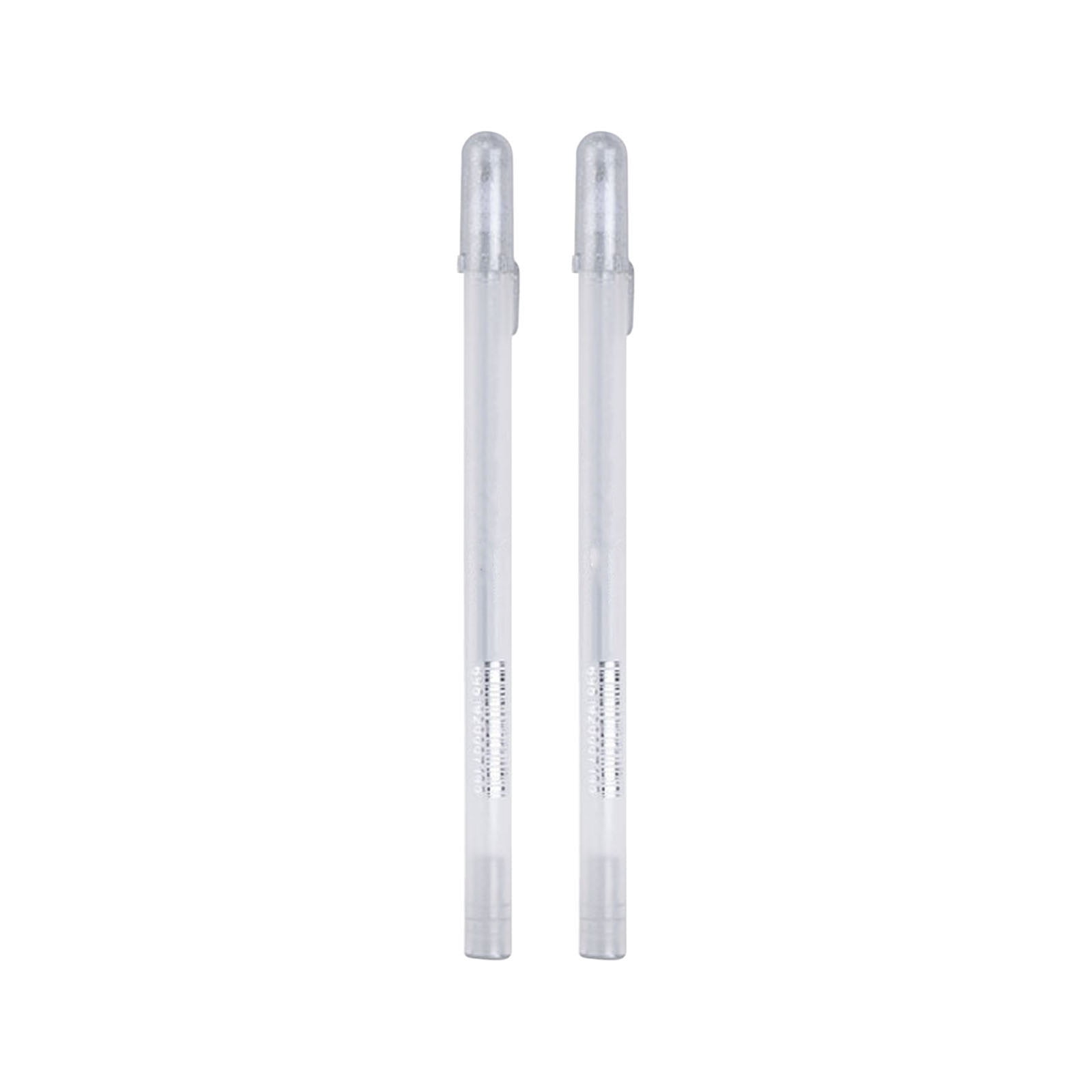 Nrmrqz White Gel Pens Fine Point 0.8mm Tip 15ml Waterproof for Illustration Sketching Drawing on ...