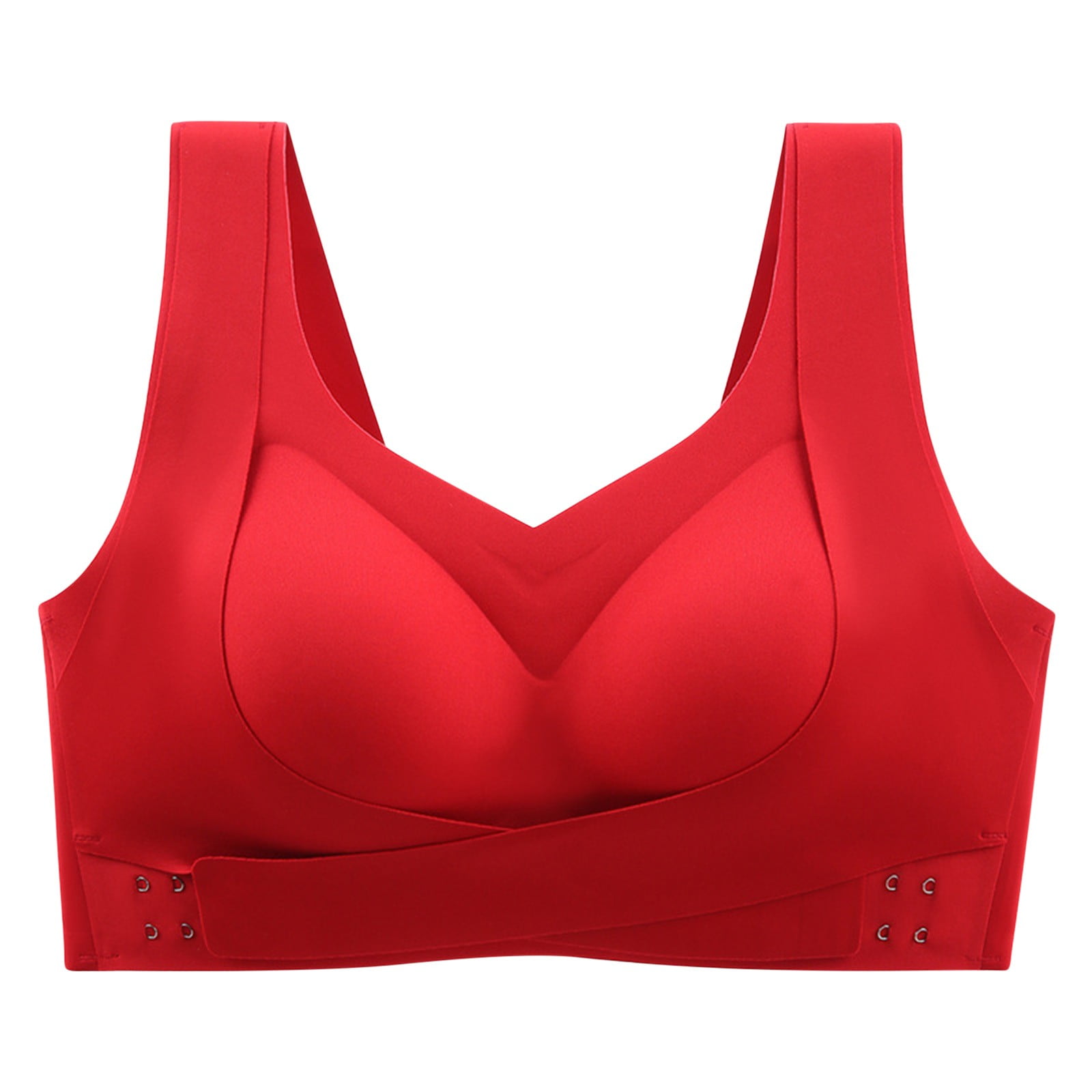 Lisbinx Plus Size Womens Bras Women Sexy Breathable Large Cup Without ...