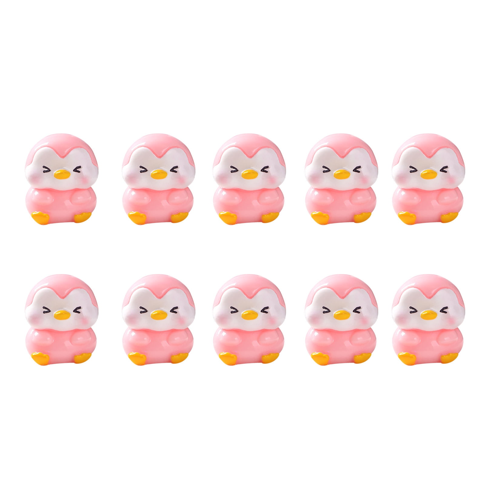 Nrmvnmi 10PC Miniature Penguin Figurines Penguin Animal Model Toys ...