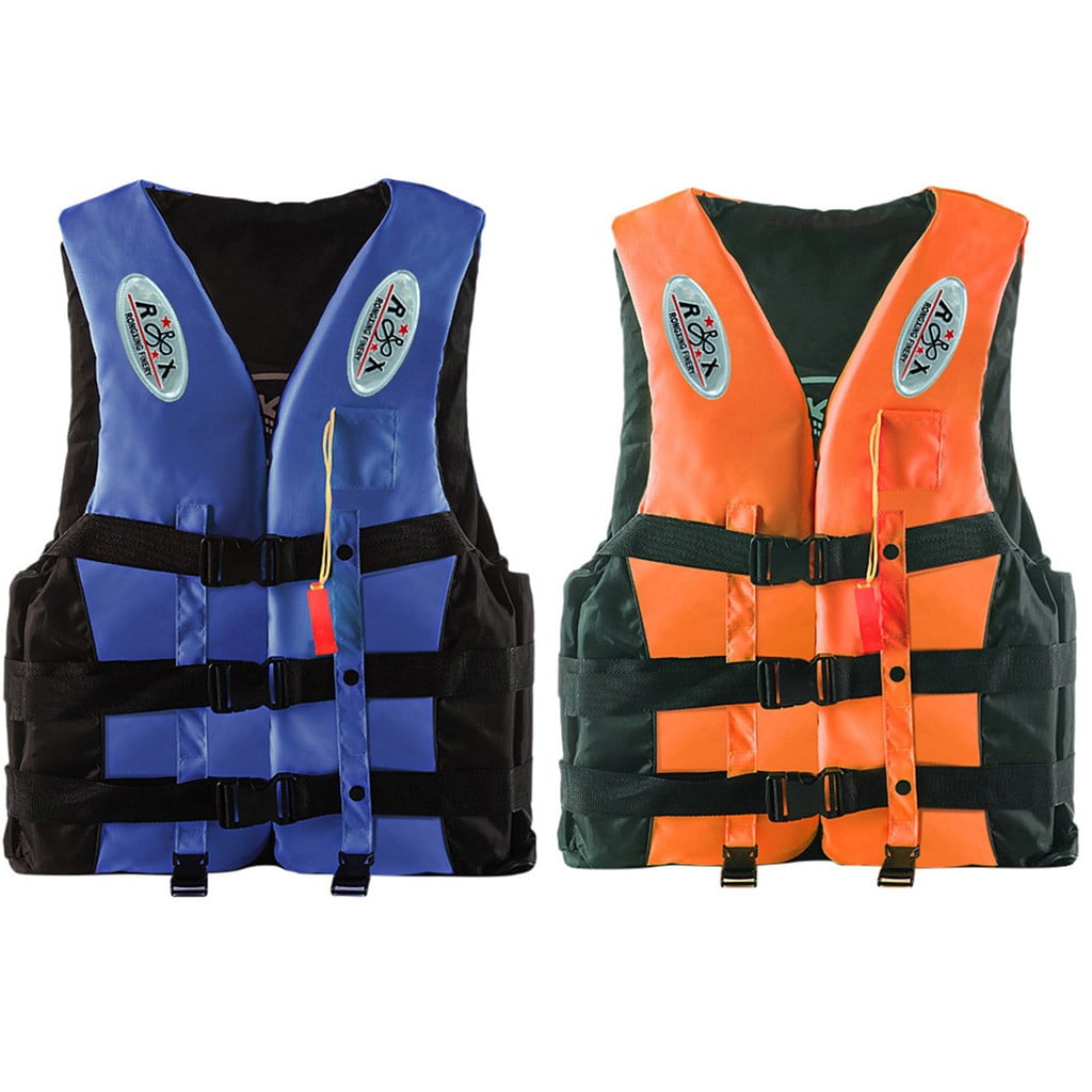 Nrmvnmi 2 Pcs Adult Life Jacket Kayak Vest High Buoyancy Swim Vest ...