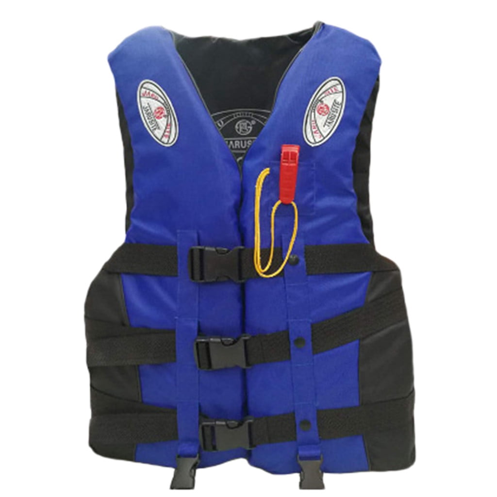 Nrmvnmi Adult Life Jacket Kayak Vest High Buoyancy Swim Vest Adjustable ...