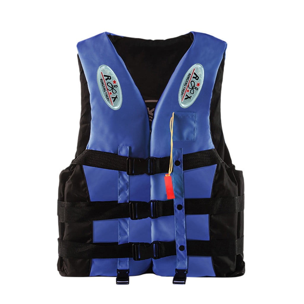 Nrmvnmi Adult Life Jacket Kayak Vest High Buoyancy Swim Vest Adjustable ...