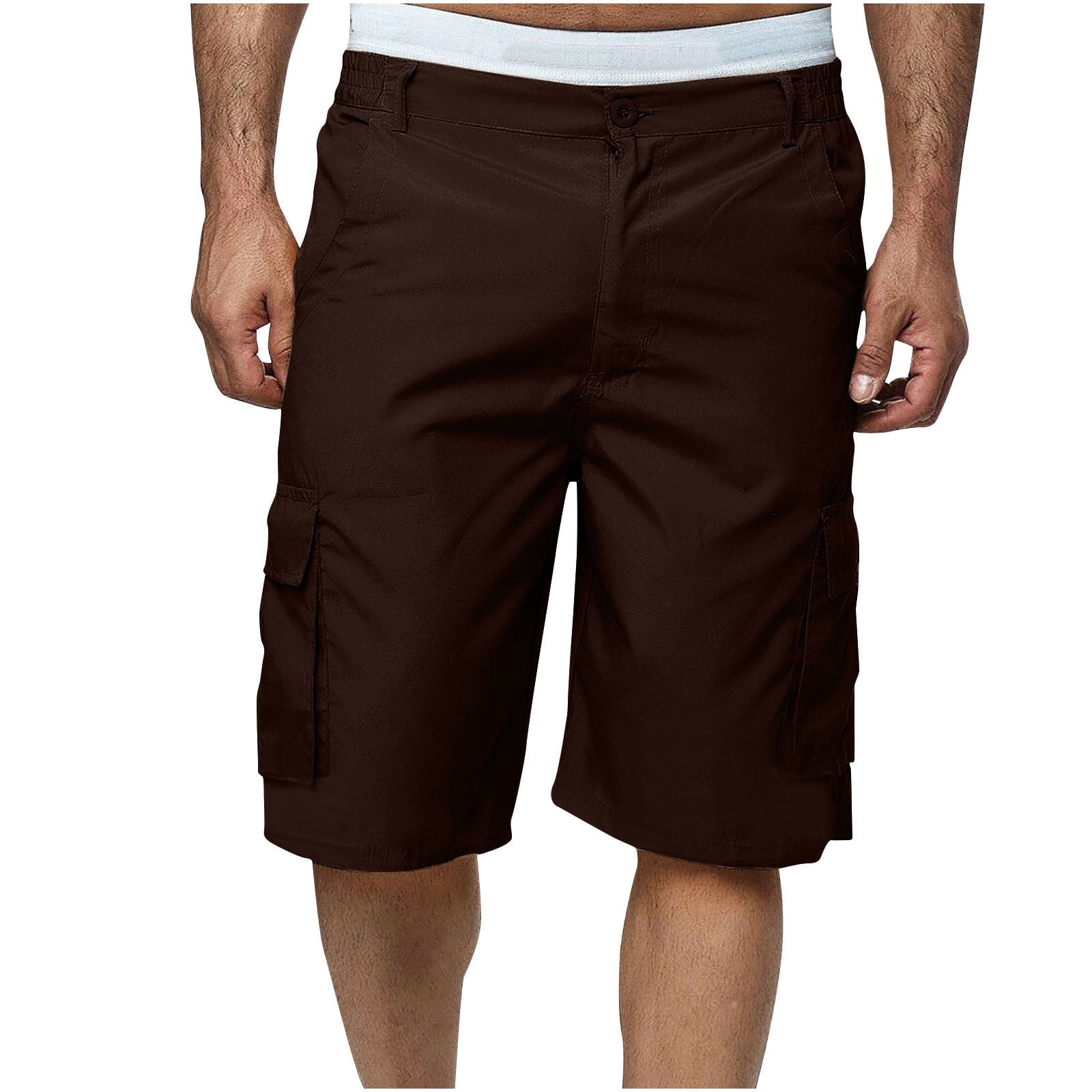 Nrmvnmi Men's Cargo Shorts Casual Outdoor Shorts Lightweight Work ...