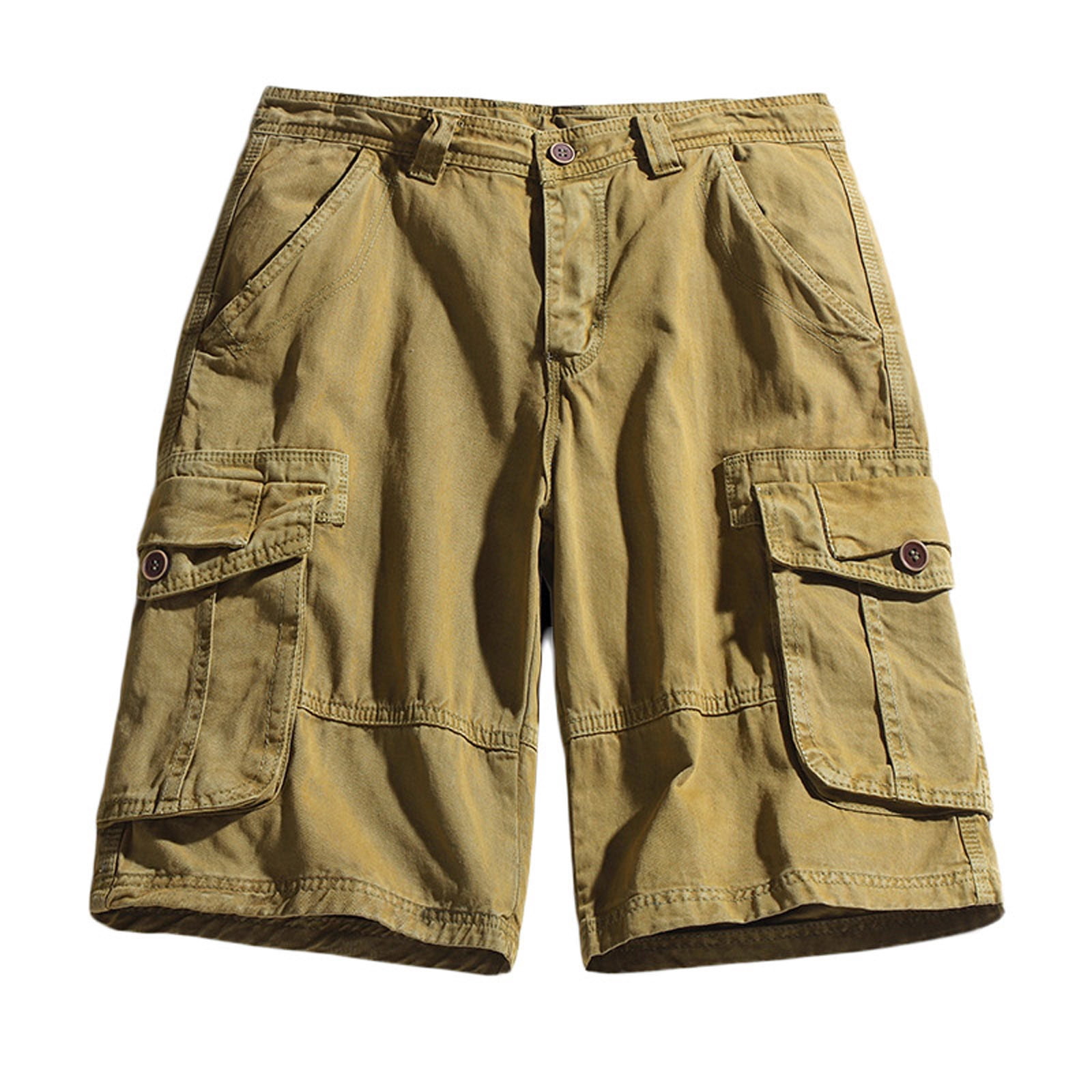 Nrmvnmi Men's Cargo Shorts Mens Running Shorts Multiple Pockets Elastic ...