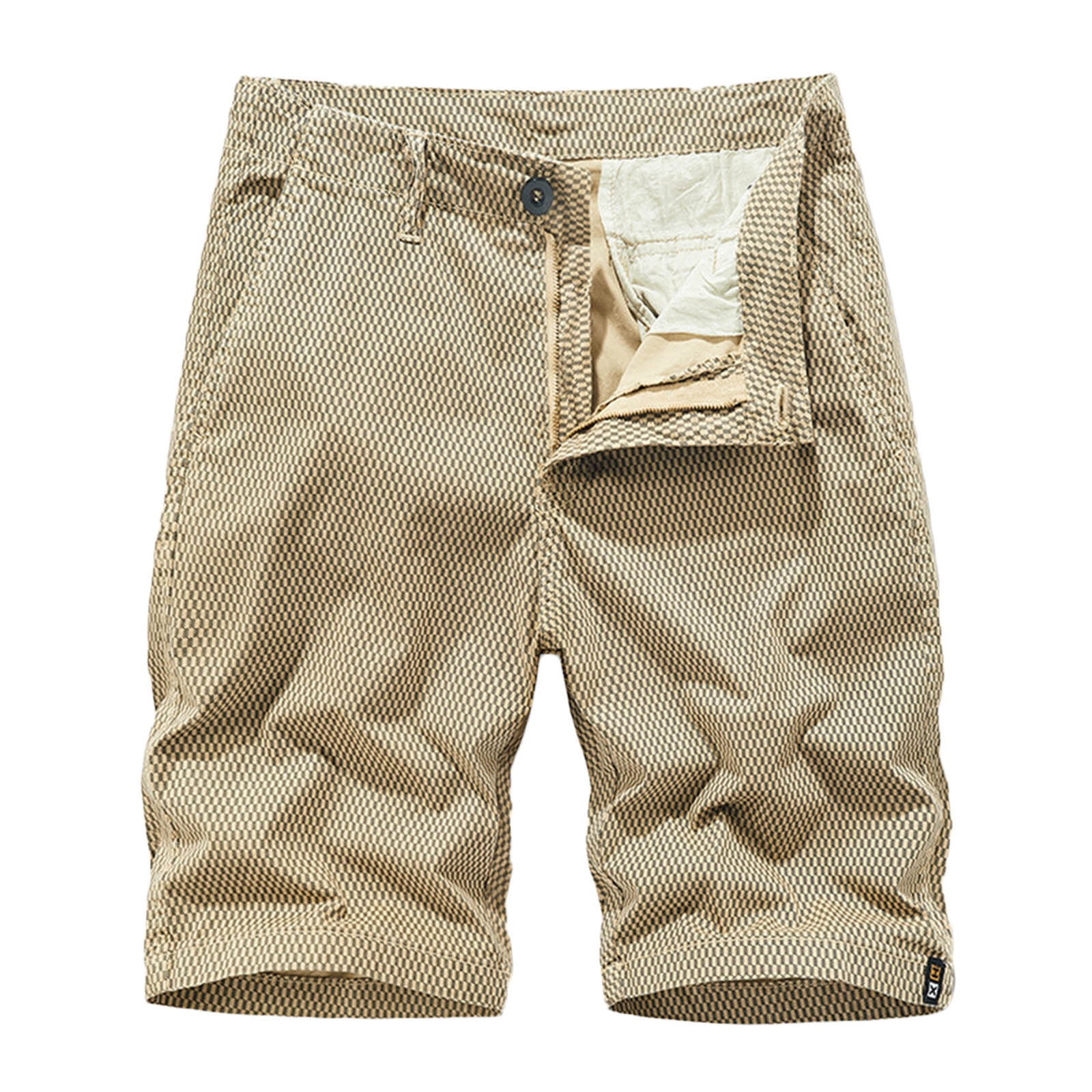 Nrmvnmi Men's Plus Size Cargo Shorts Multi-Pockets Relaxed Summer Beach ...