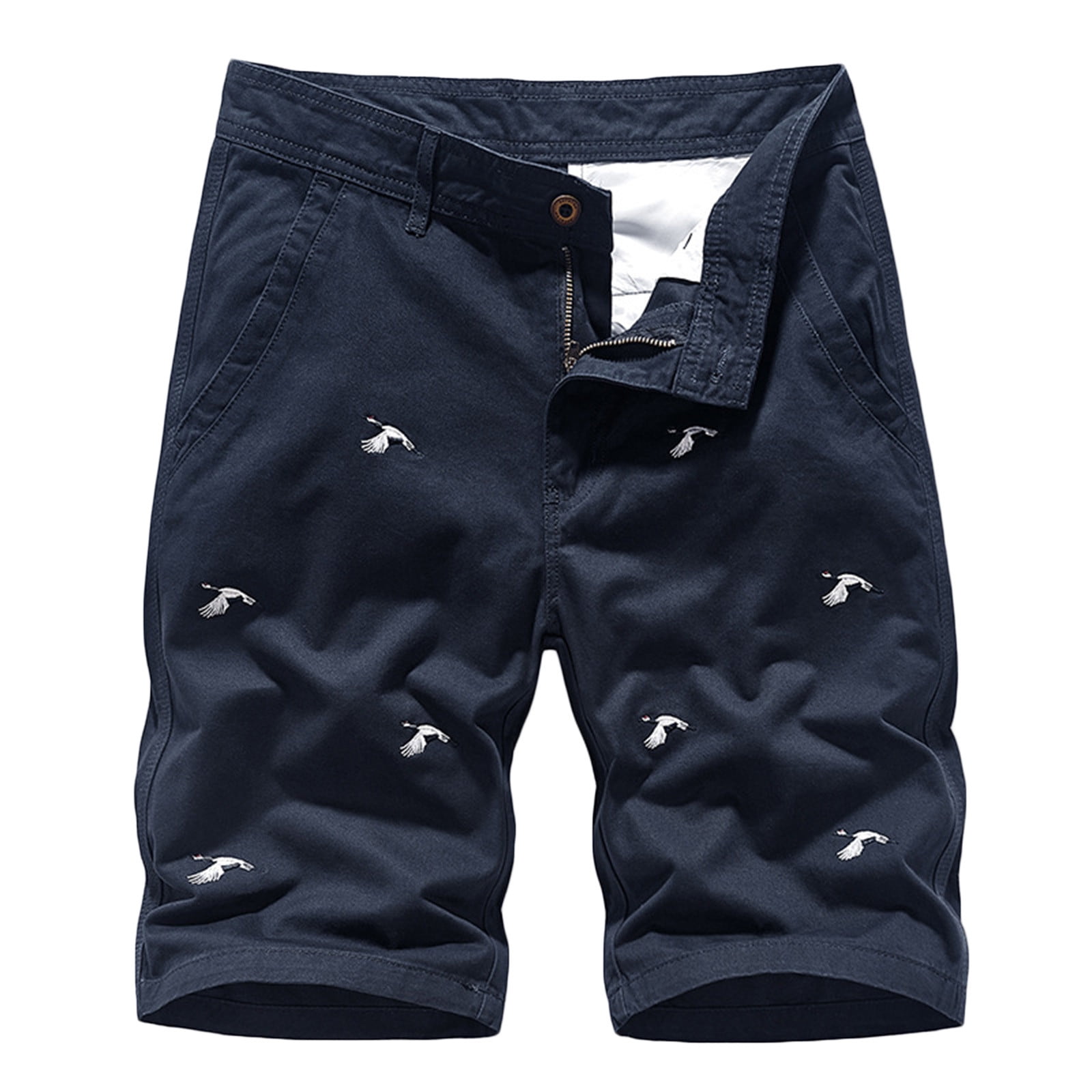 Nrmvnmi Men's Plus Size Cargo Shorts Multi-Pockets Relaxed Summer Beach ...
