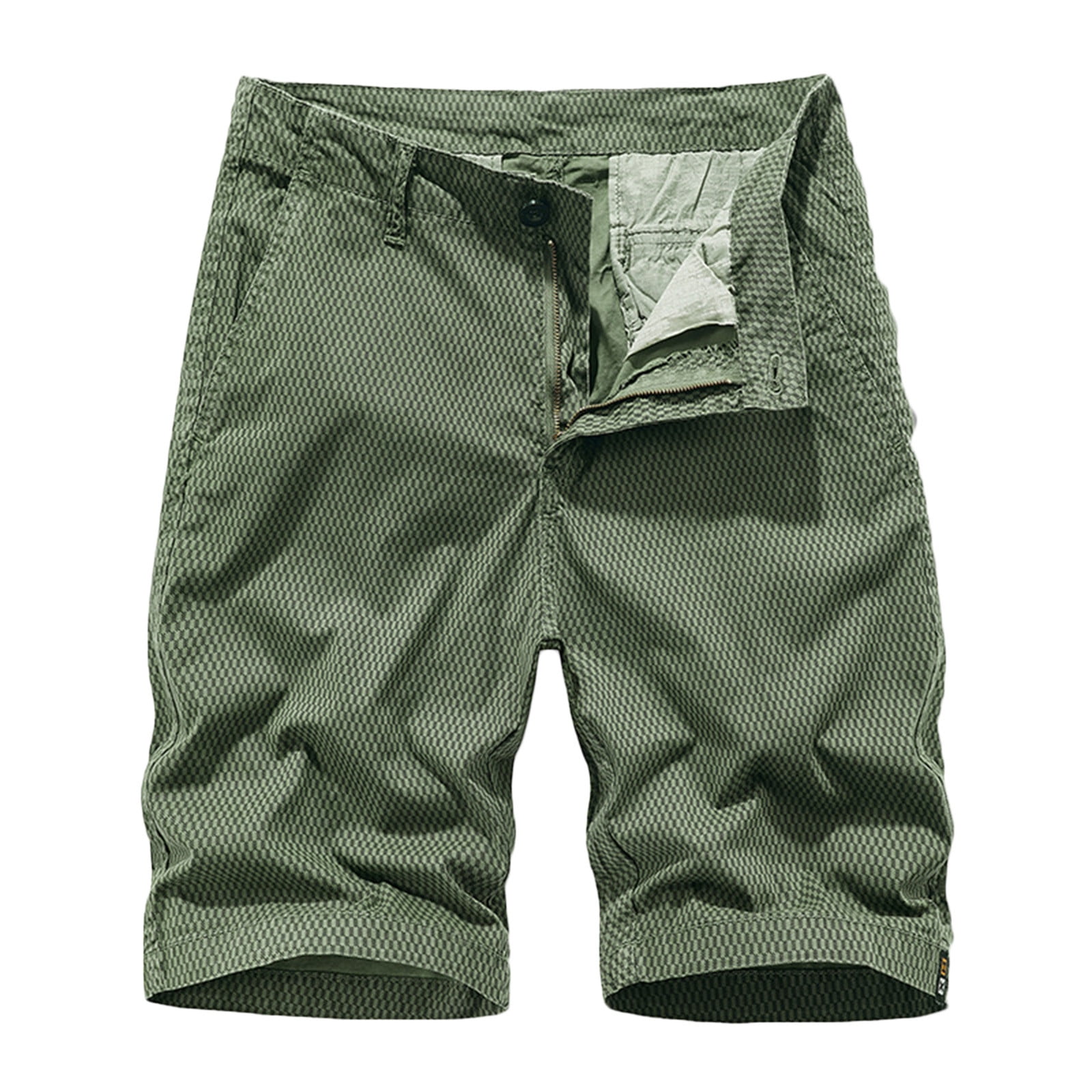 Nrmvnmi Men's Plus Size Cargo Shorts Multi-Pockets Relaxed Summer Beach ...