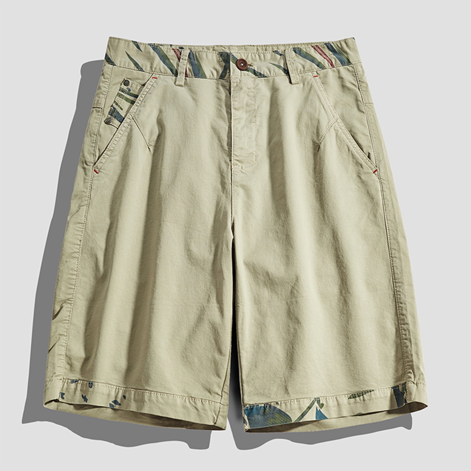 Nrmvnmi Men's Sports Leisure Multi-Pockets Relaxed Summer Shorts Pants ...