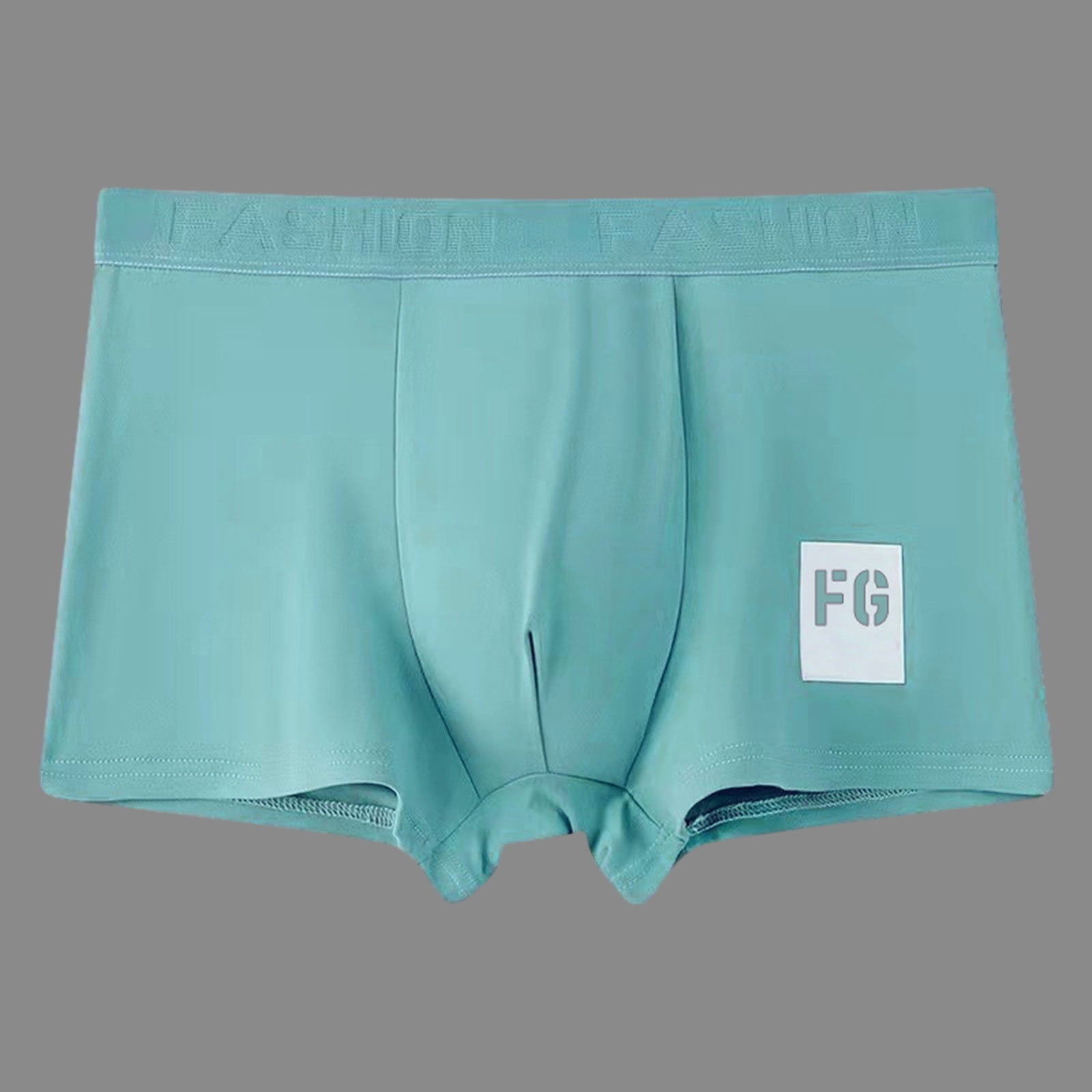 Nrmvnmi Men's Underwear Casual Plain Color Boxers Briefs, Breathable ...