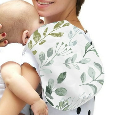 Byseng Muslin Burp Clothes Set, 100% Cotton Burping Clothes for Newborn ...