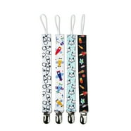 Pacifier Clip, Cute Animal Pacifier Holder Clip for Boys and Girls ...