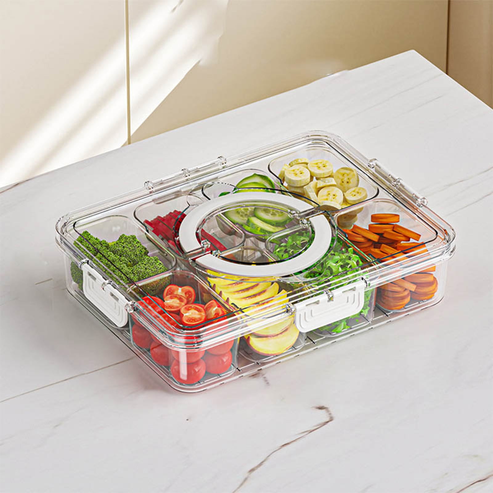 Nrmvnmi Salad Bar Containers for Fridge Food Storage Containers with ...