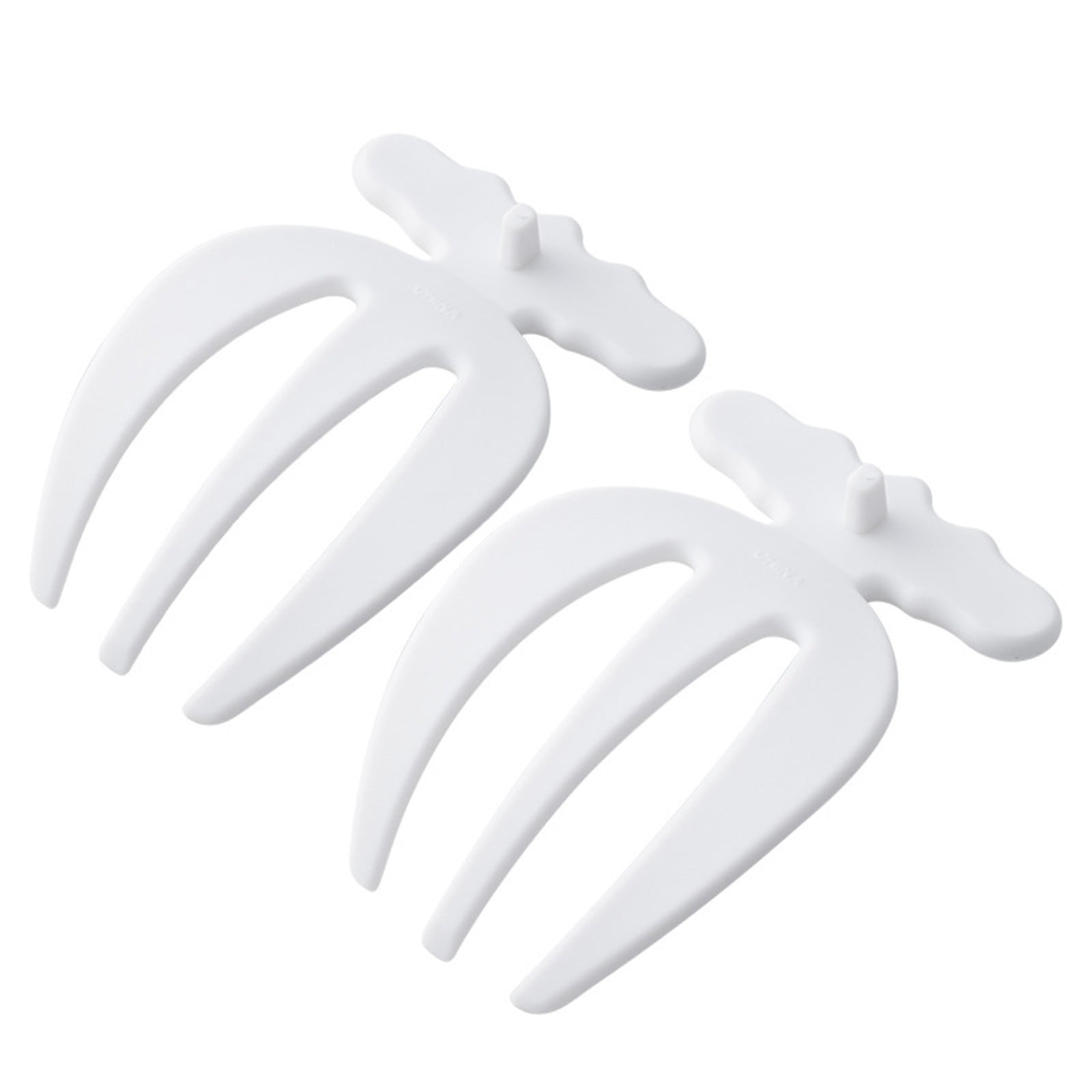 Nrmvnmi Salad Hands: 2pcs Plastic Salad Servers Salad Forks Salad Claws ...