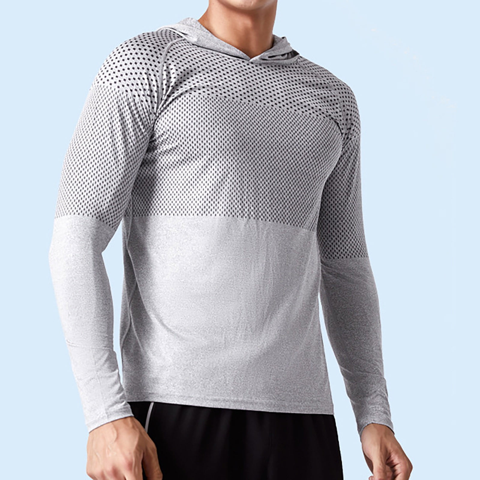 Nrmvnmi Summer Saving 2024 Men's UPF 50+ Sun Protection Hoodie Jacket ...