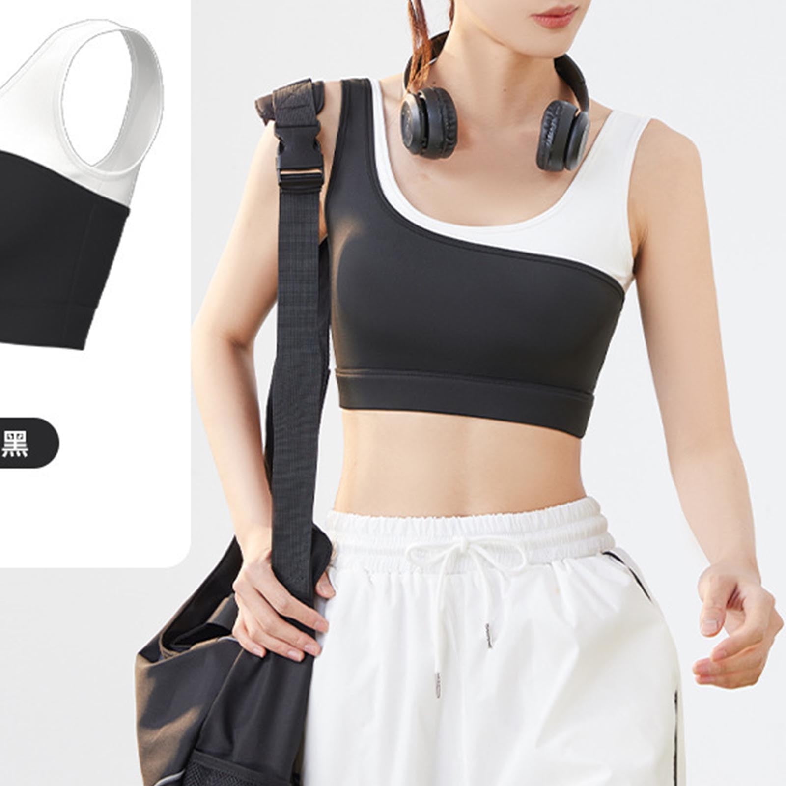 Nrmvnmi Summer Saving 2024 Womens Seamless Strappy Longline Sports Bra ...