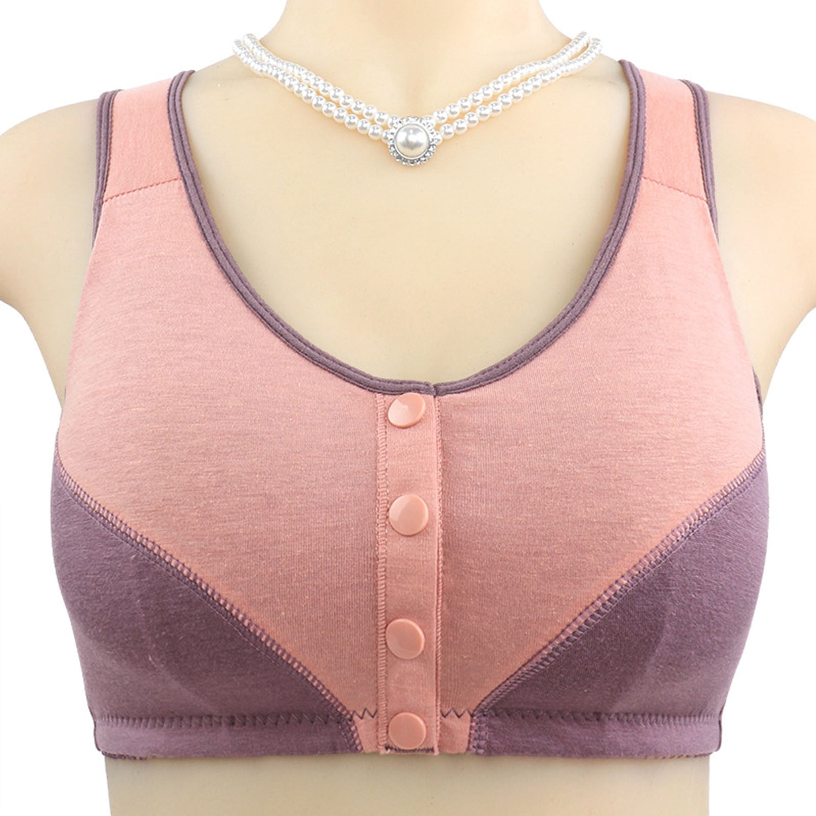Nrmvnmi Summer Saving Bras for Older Women,Contrasting Bras,2024 New ...