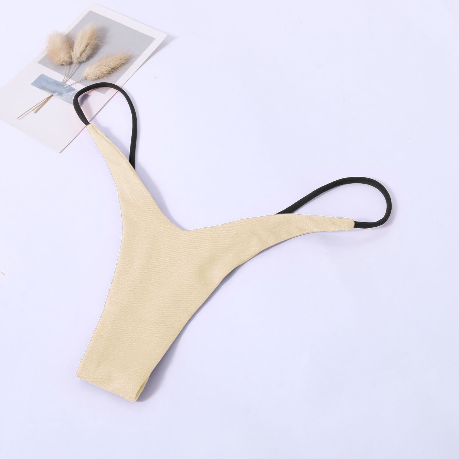 Nrmvnmi Summer Saving Women Sexy Underpants Seamless Thong Temptation ...