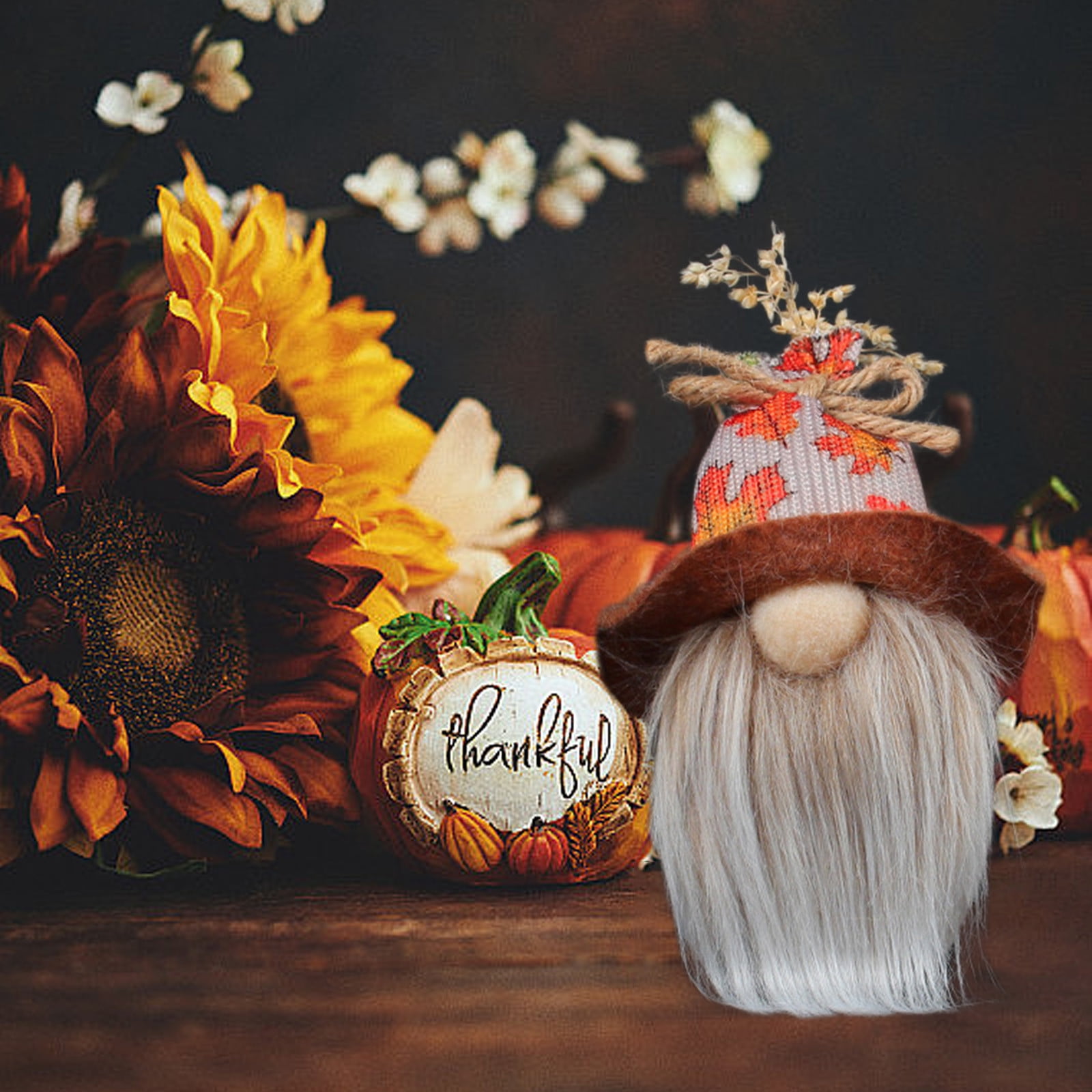 Nrmvnmi Thanksgiving Doll Party Festival Standing Gnome Dolls Gnomes ...