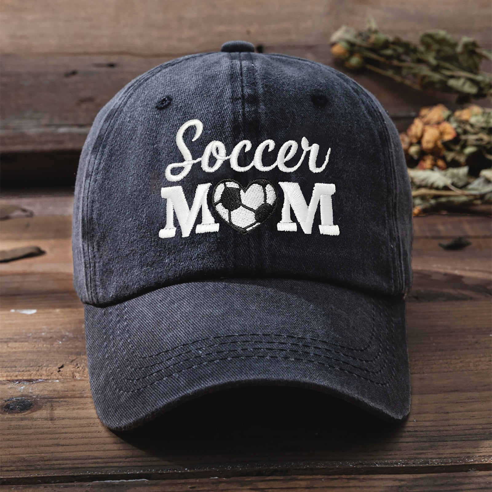 Nrmvnmi Womens Baseball Caps Baseball Softball Mom Hat Embroidery ...