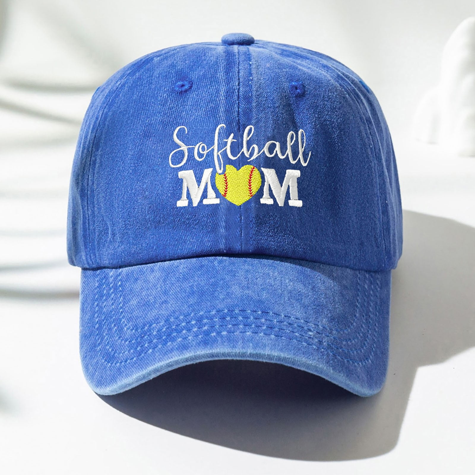 Nrmvnmi Womens Baseball Caps Baseball Softball Mom Hat Embroidery ...