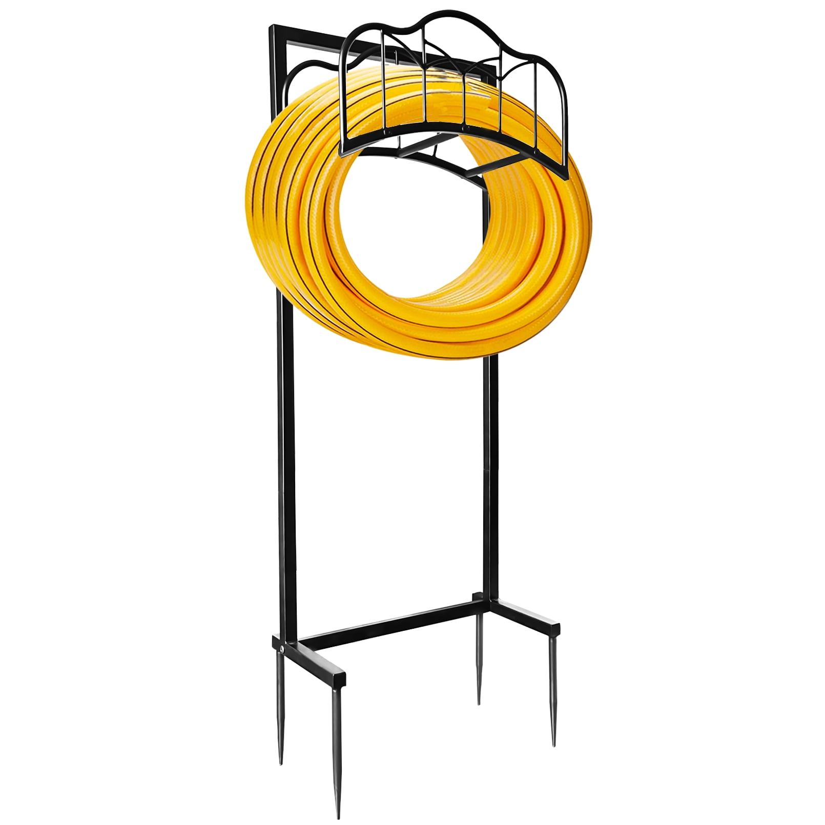 Nrnio Garden Hose Holder, Freestanding Metal Steel Organizer, Sturdy ...