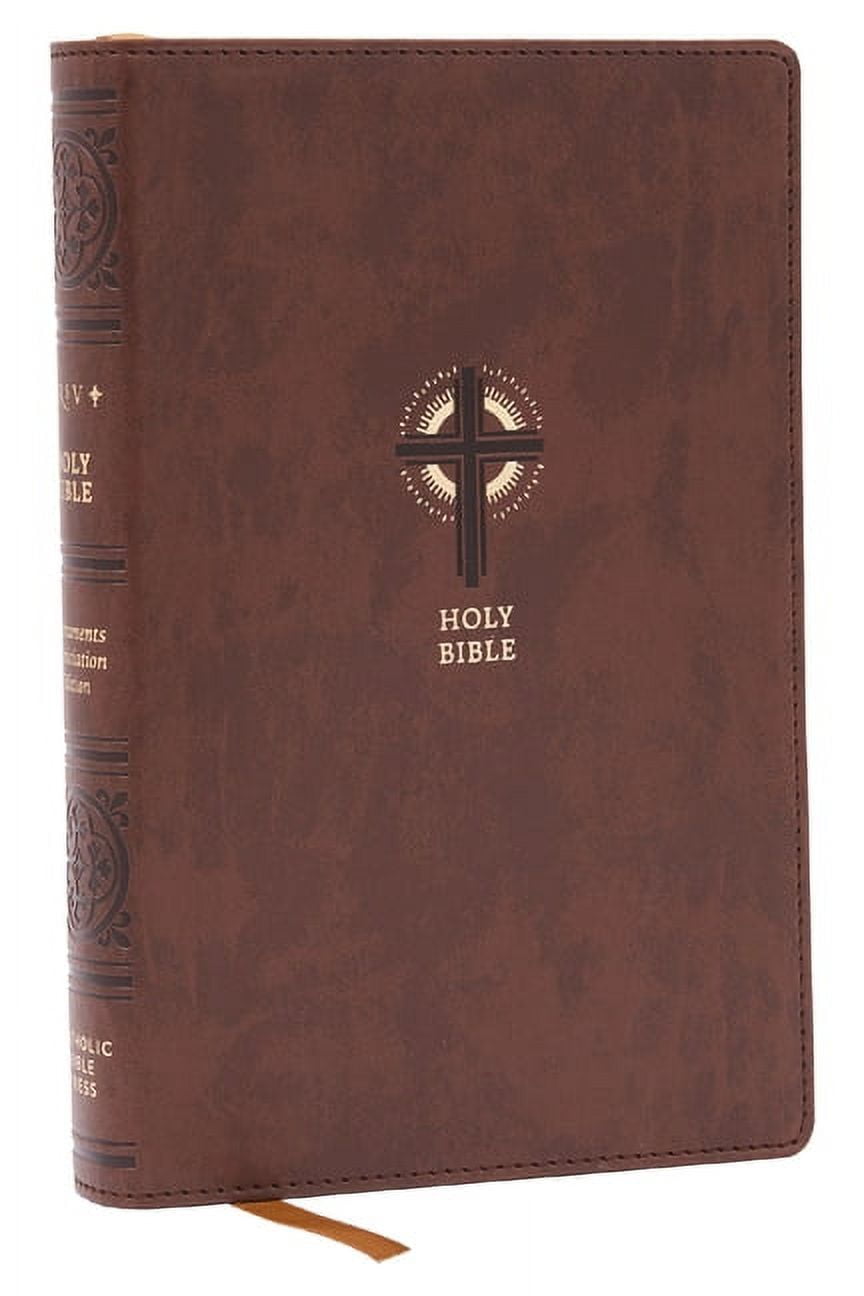 Nrsvce Sacraments of Initiation Catholic Bible, Brown Leathersoft ...