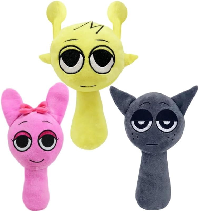 NsIncredibox Sprunki Plushies Merch, sprunki Toys Plush, Realistic Cute ...