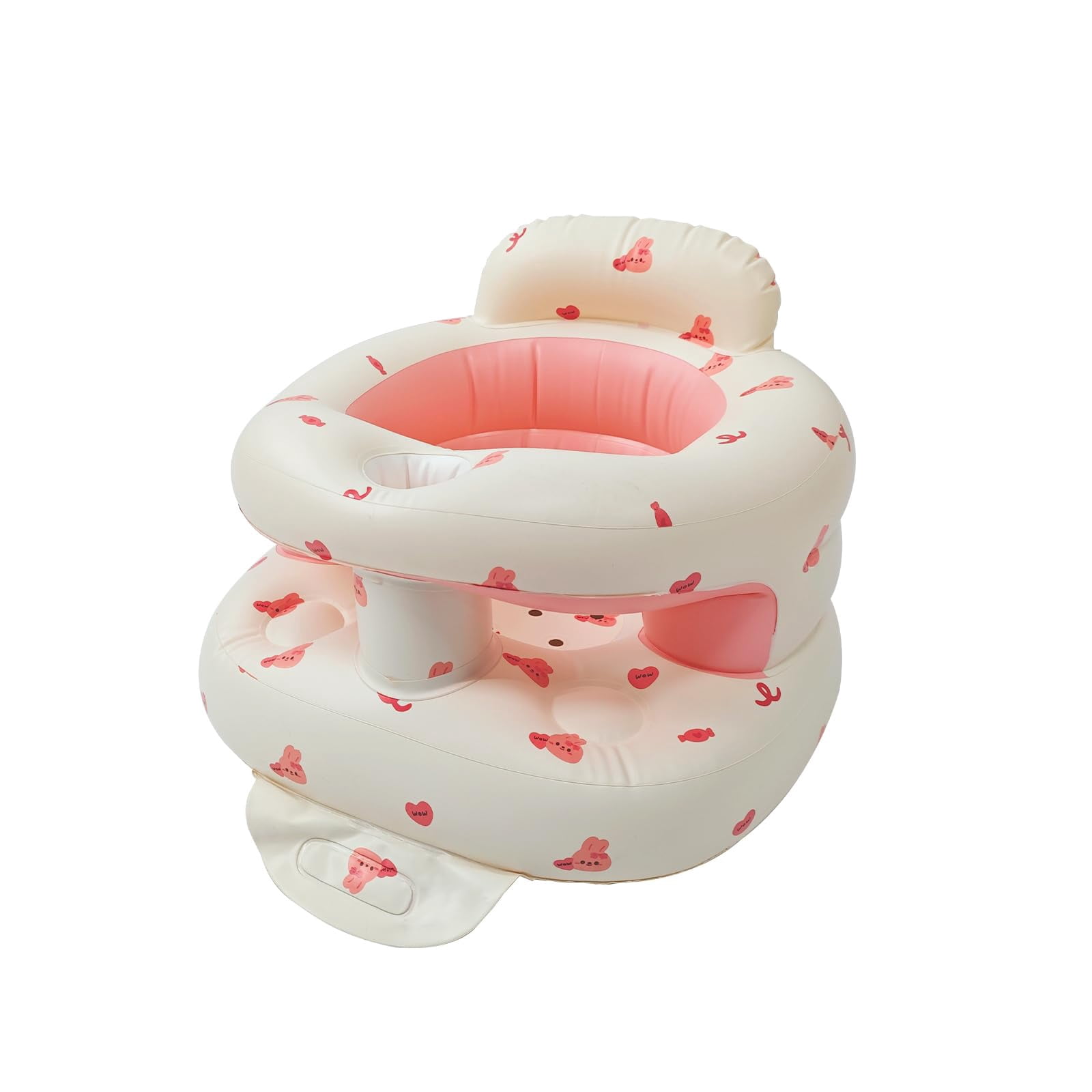 Nsw Portable Inflatable Baby Seat with Safety Fence Sit-Up Chair for ...