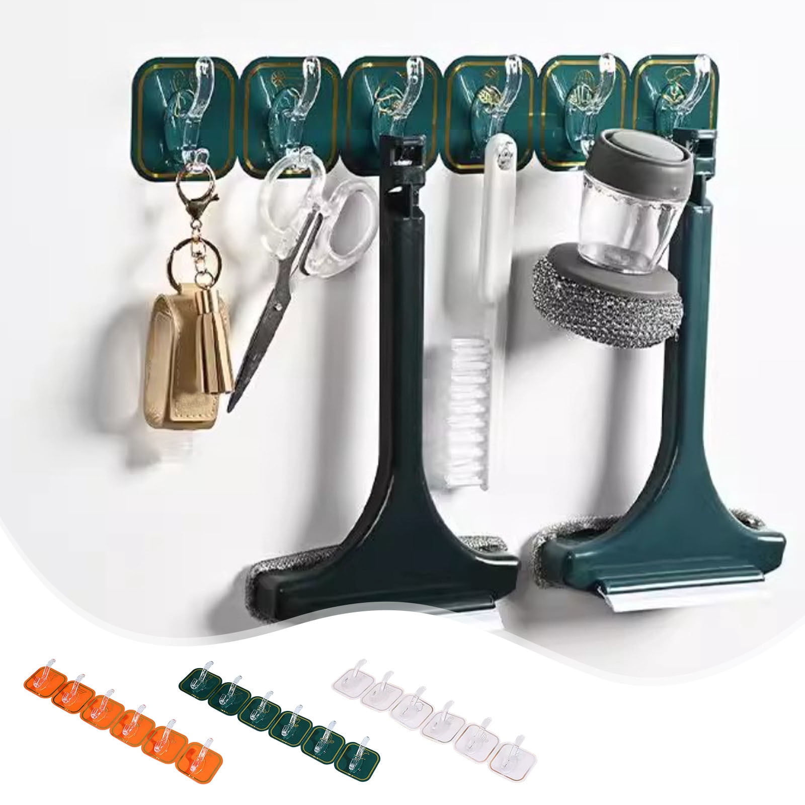 Nsxcdh up to 60% off Gifts Kitchen Utility Hooks Non Marking Swivel ...