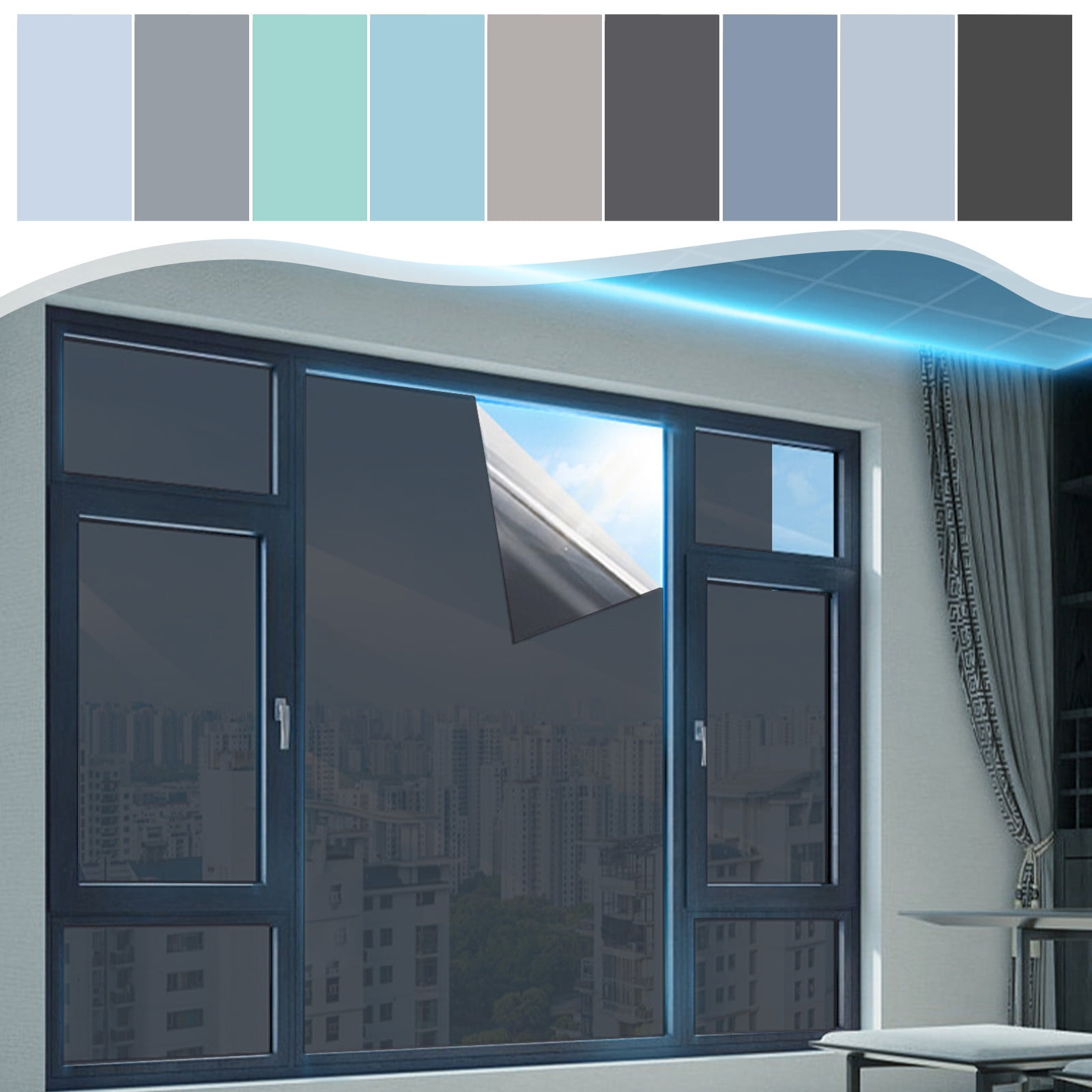 Nsxcdh up to 60% off Gifts Window Film Reflective Heat Control Tint ...