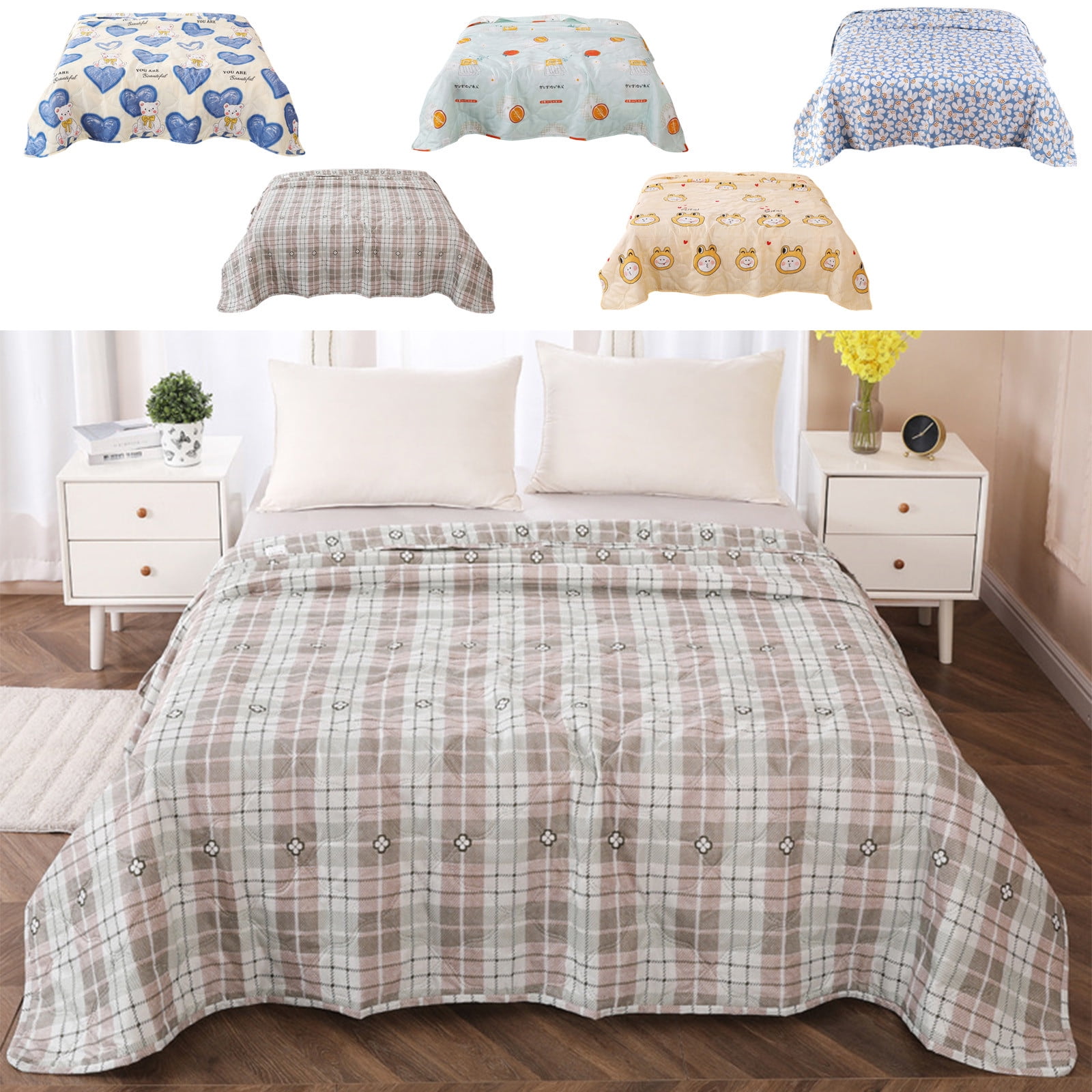 Nsxcdh Cooling Quilt for Hot Weather Superior Velvet Air-conditioning ...